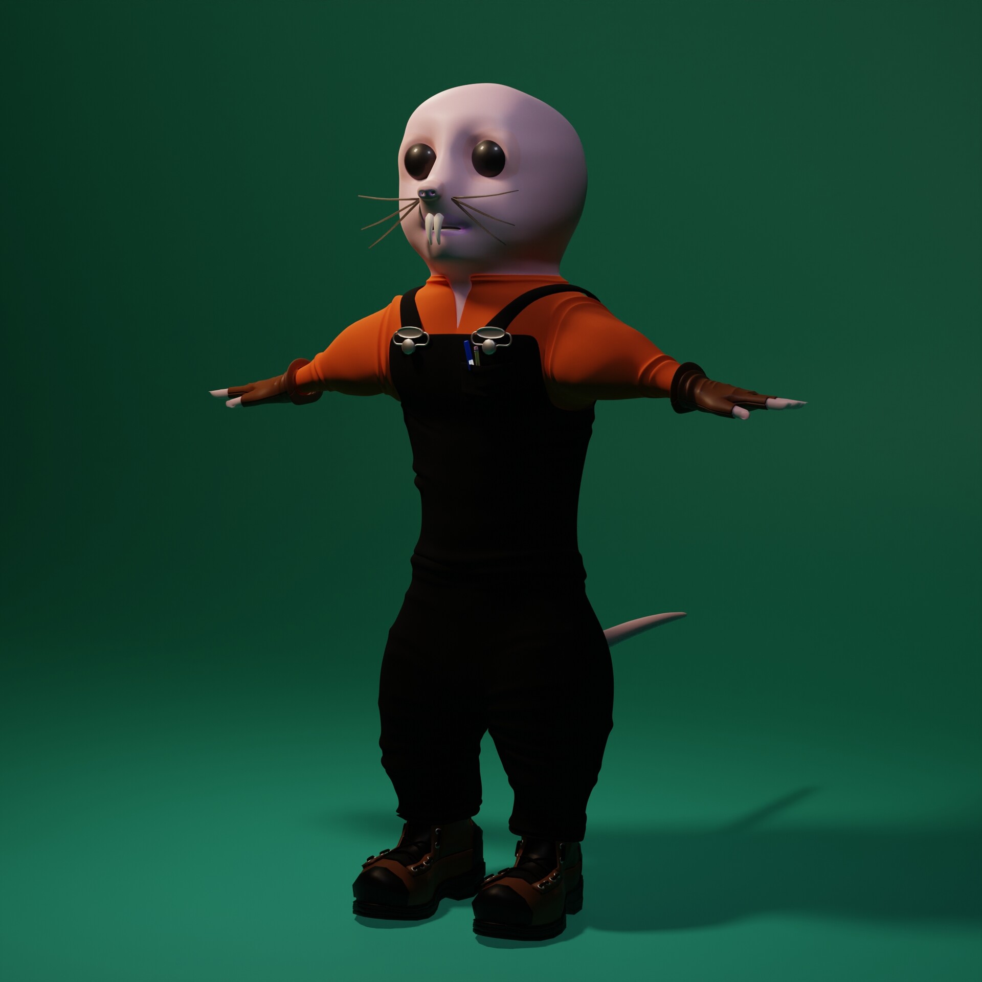 ArtStation - NMROD (Naked Mole Rat Operated Digger)