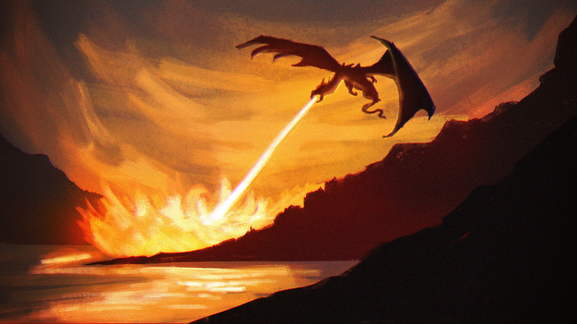 ArtStation - The Scorching, Digital Painting