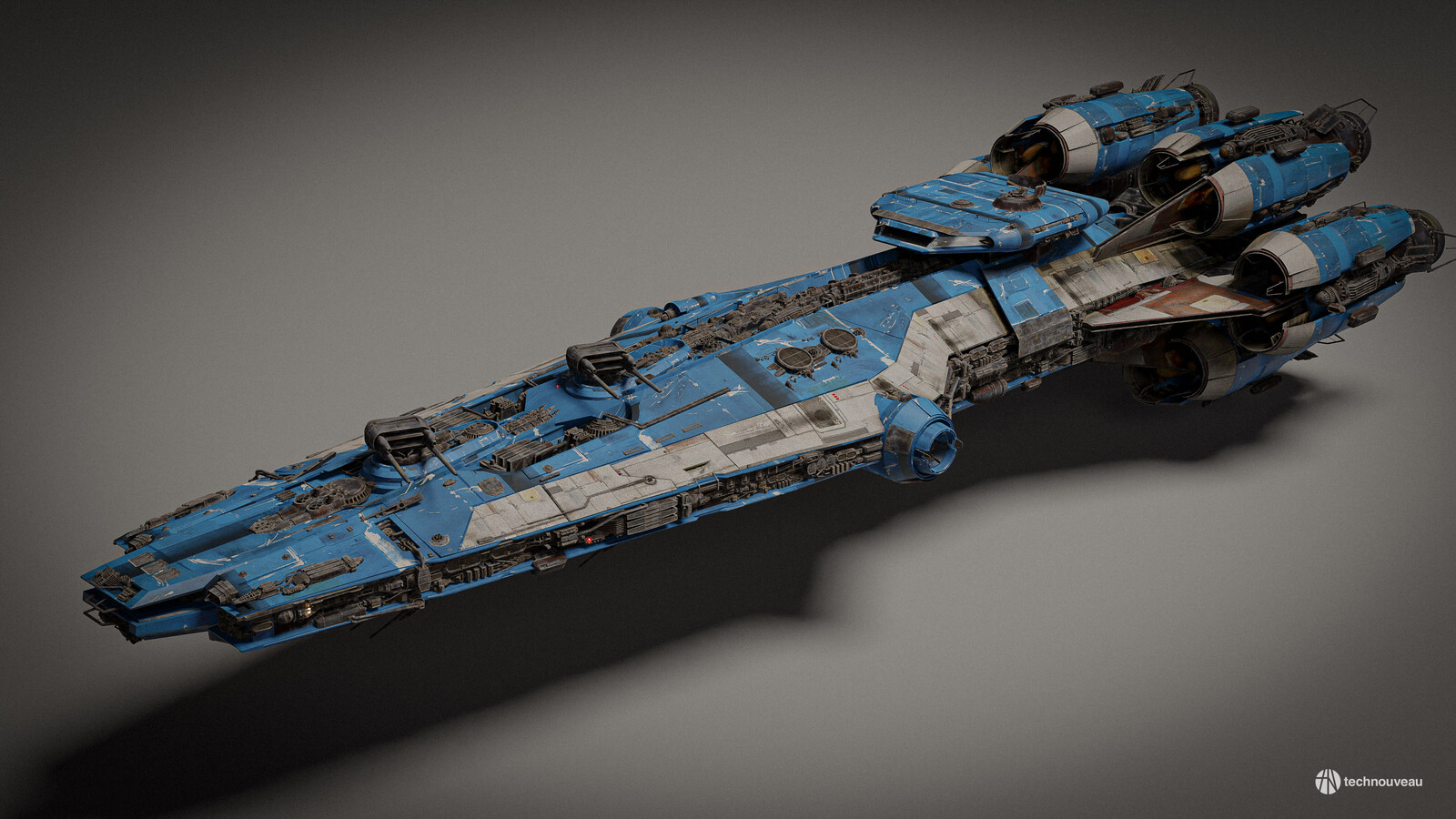 corvette spaceship design