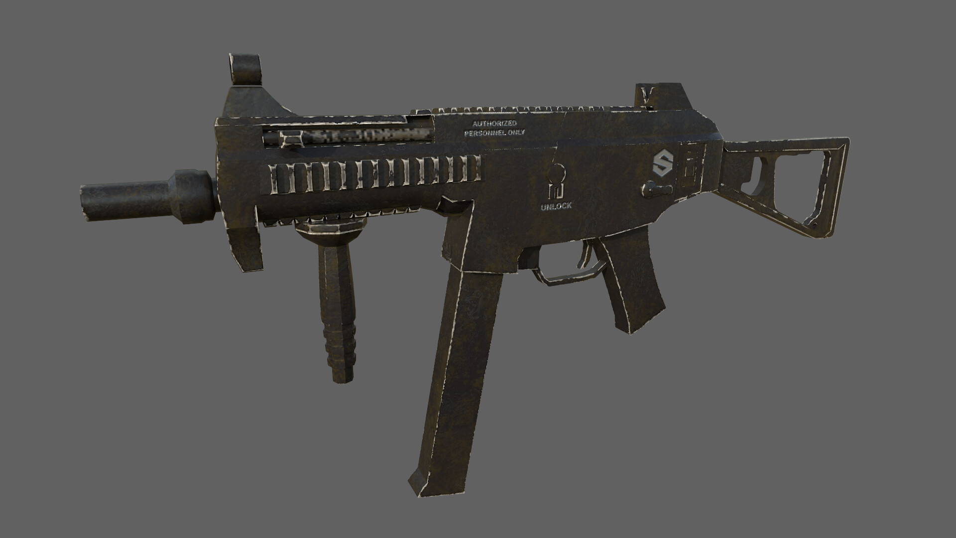 ArtStation - UMP GUN