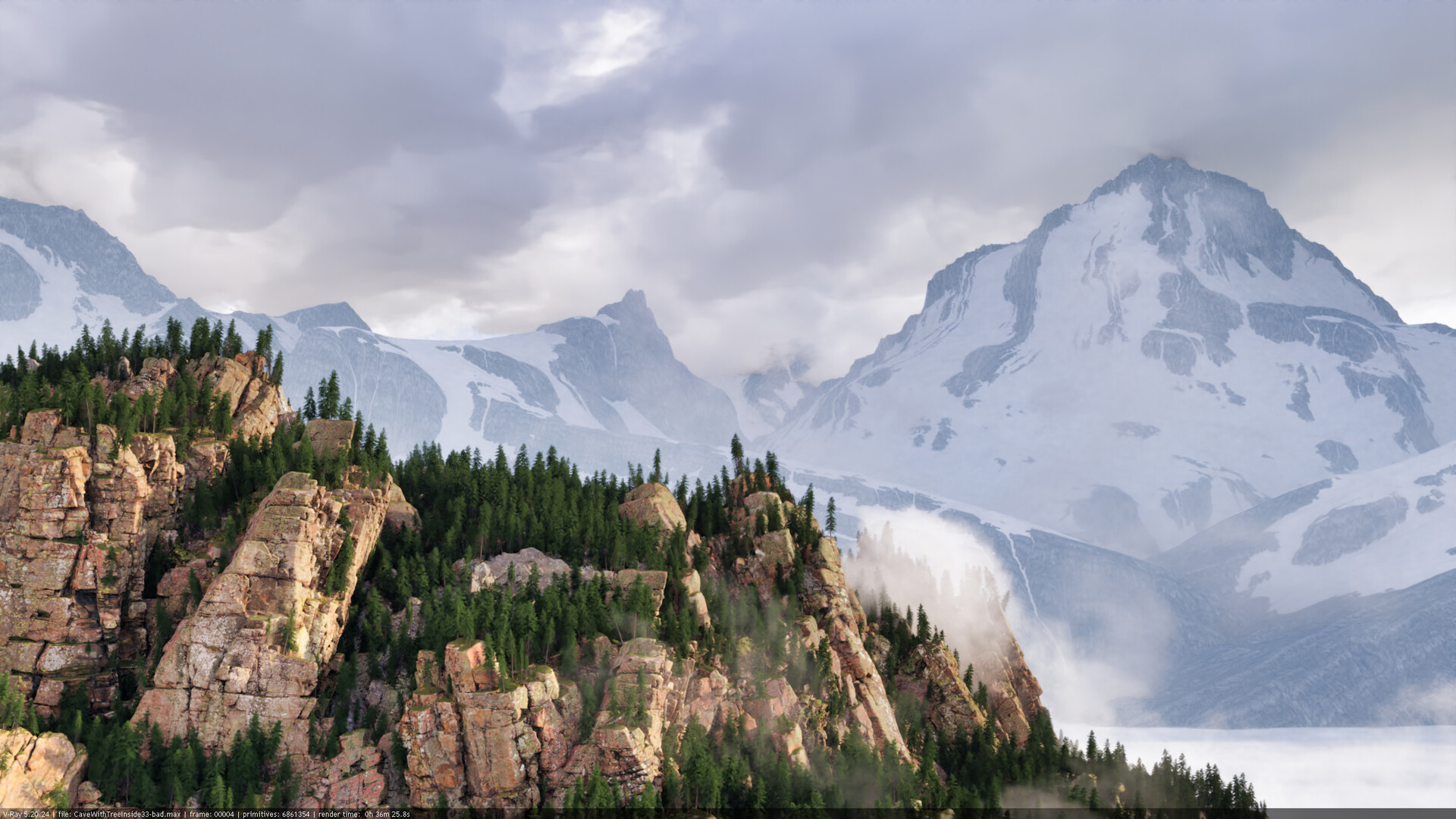 ArtStation - Mountain Valley