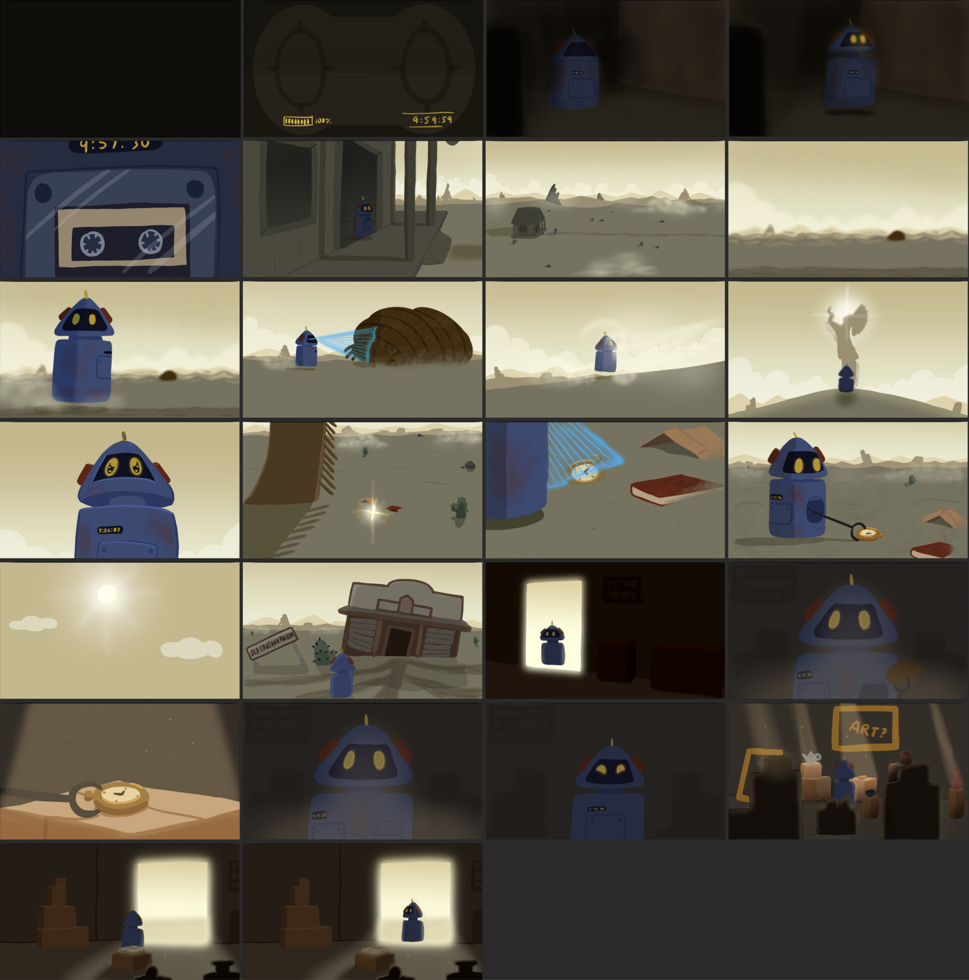 Samantha Cosgrove - Color Script & Thumbnails - CG Animation