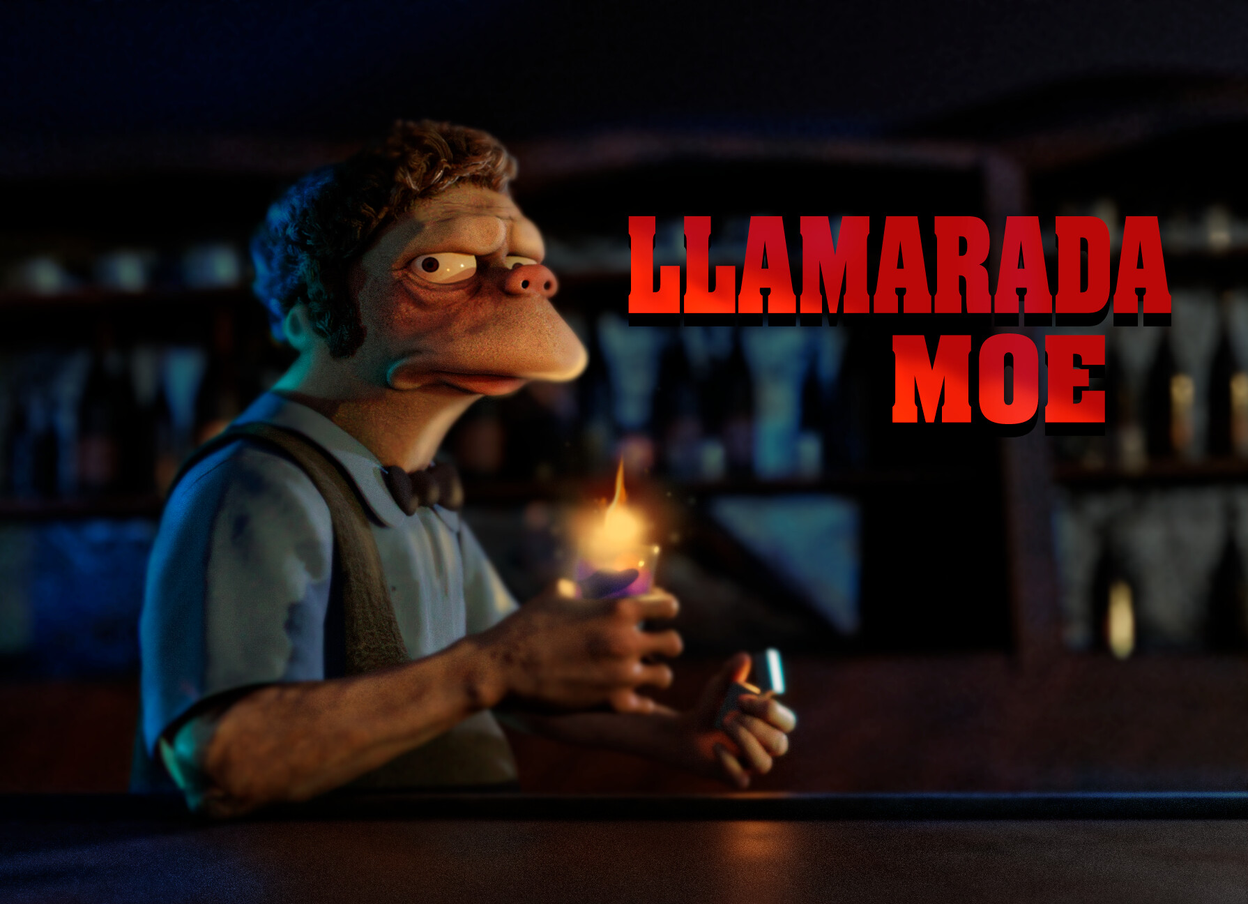 ArtStation - LLAMARADA MOE