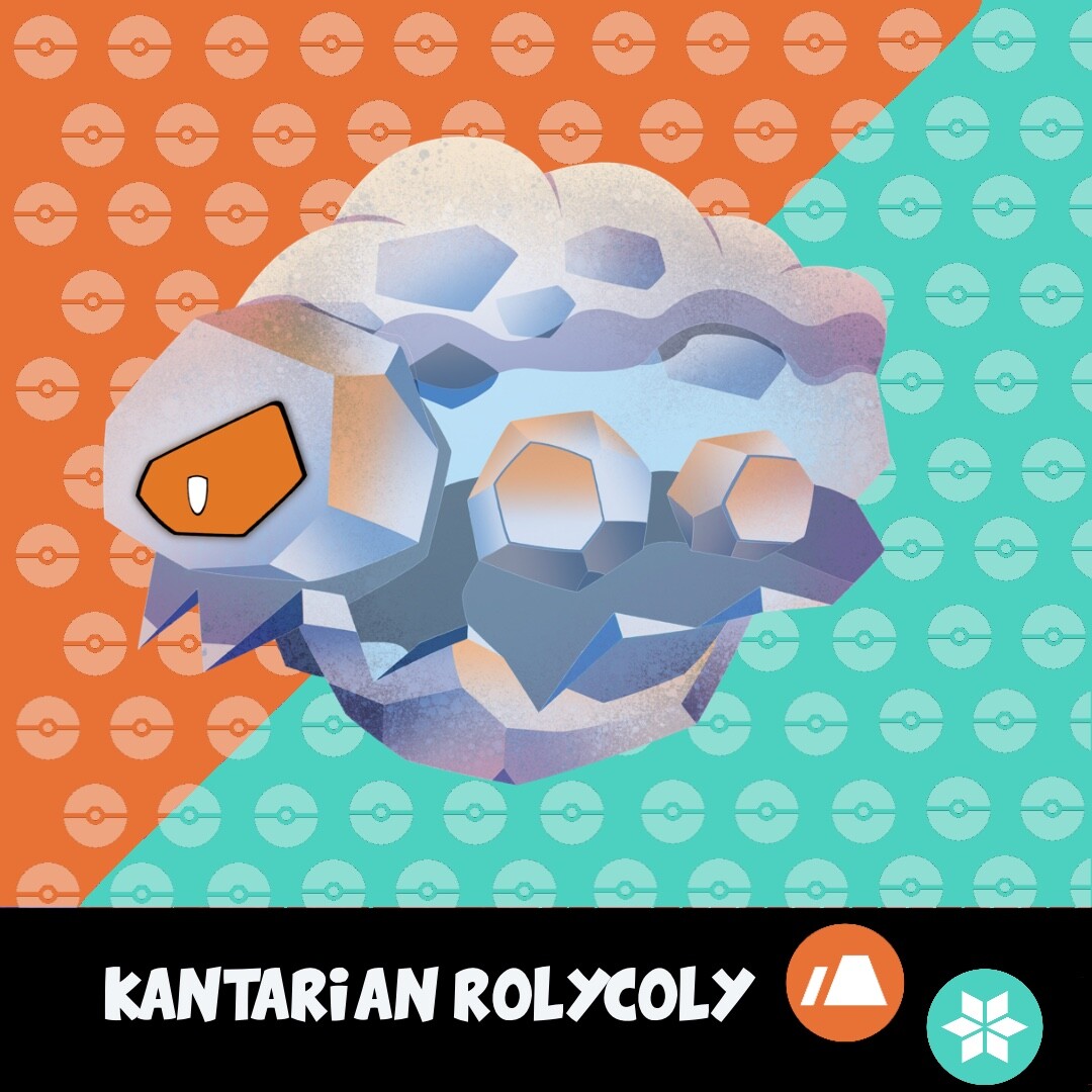 ArtStation - Diseñando la Dex de Kántar: Rolycoly de Kántar