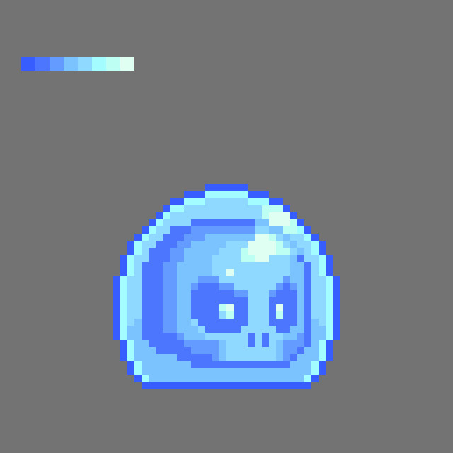 ArtStation - SlimeSkeleton Idle Animation