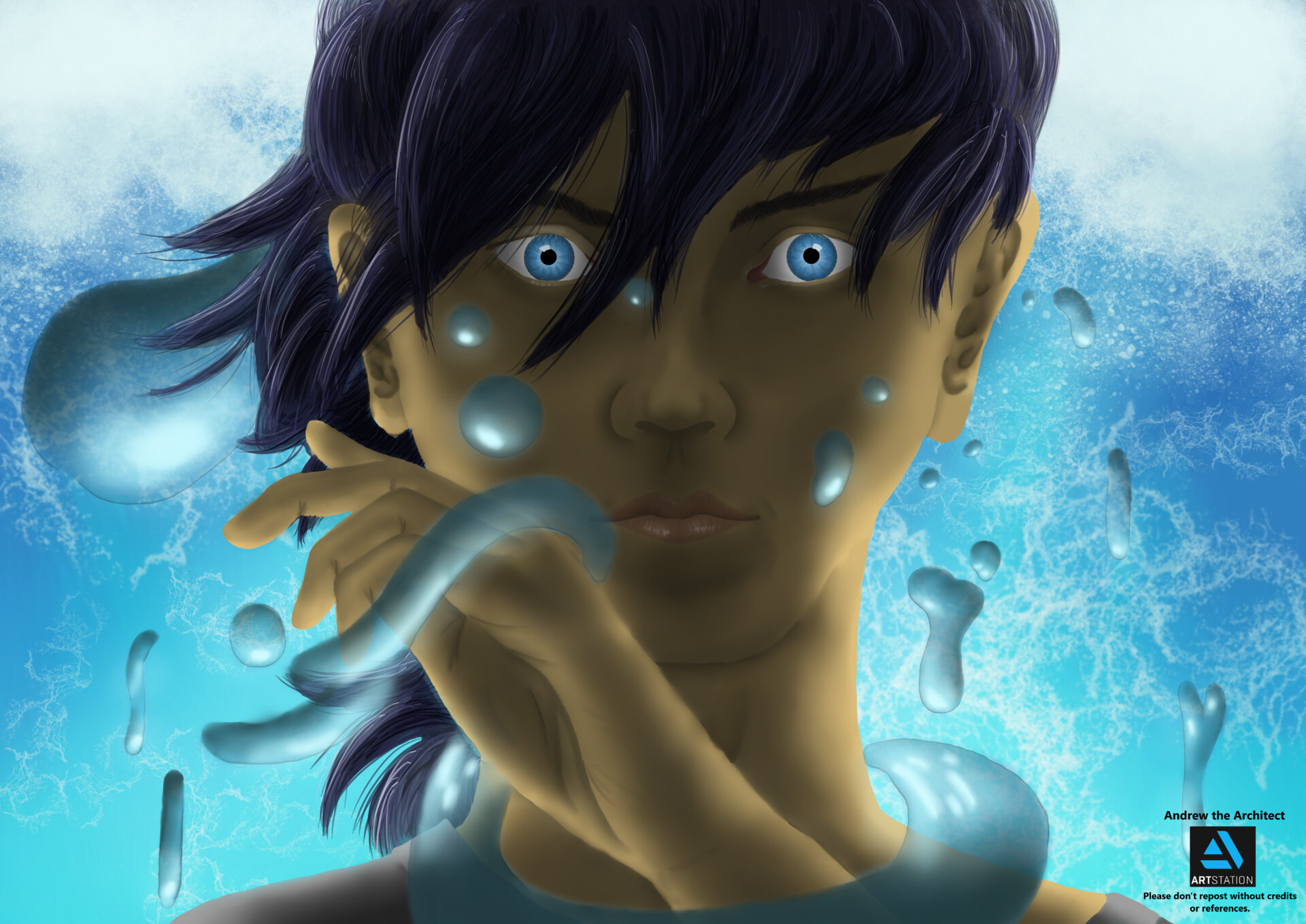 ArtStation - Comes the sound of waves