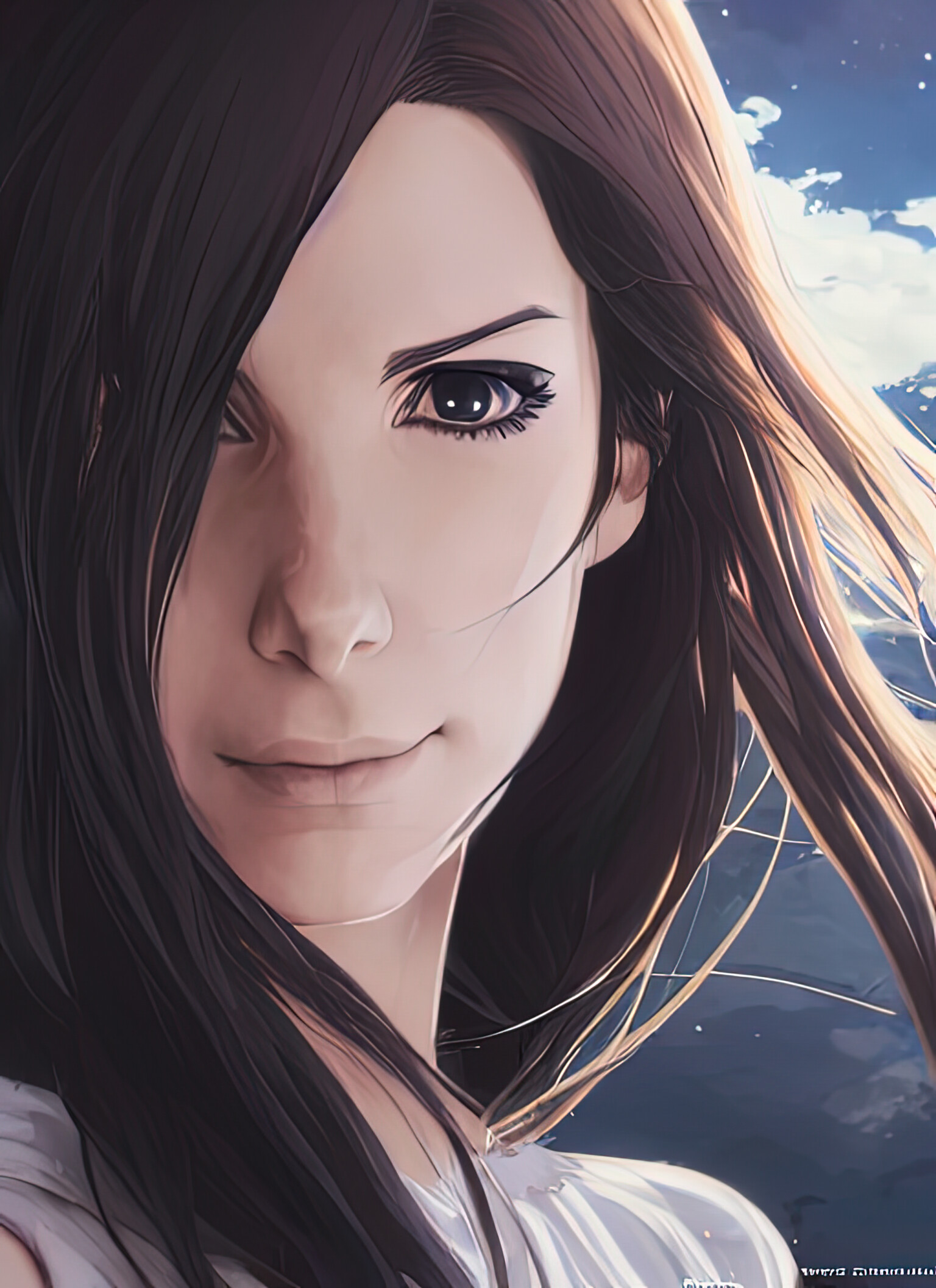 ArtStation - Sandra Bullock Potrait