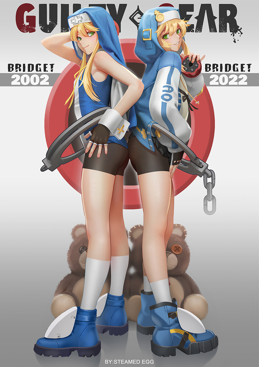 ArtStation - Bridget_guilty gear