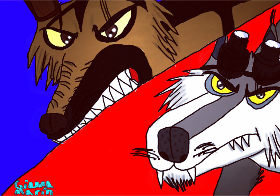 ArtStation - Delgado vs Big Bad Wolf