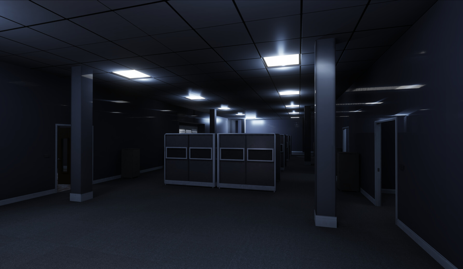 ArtStation - Horror Office Level