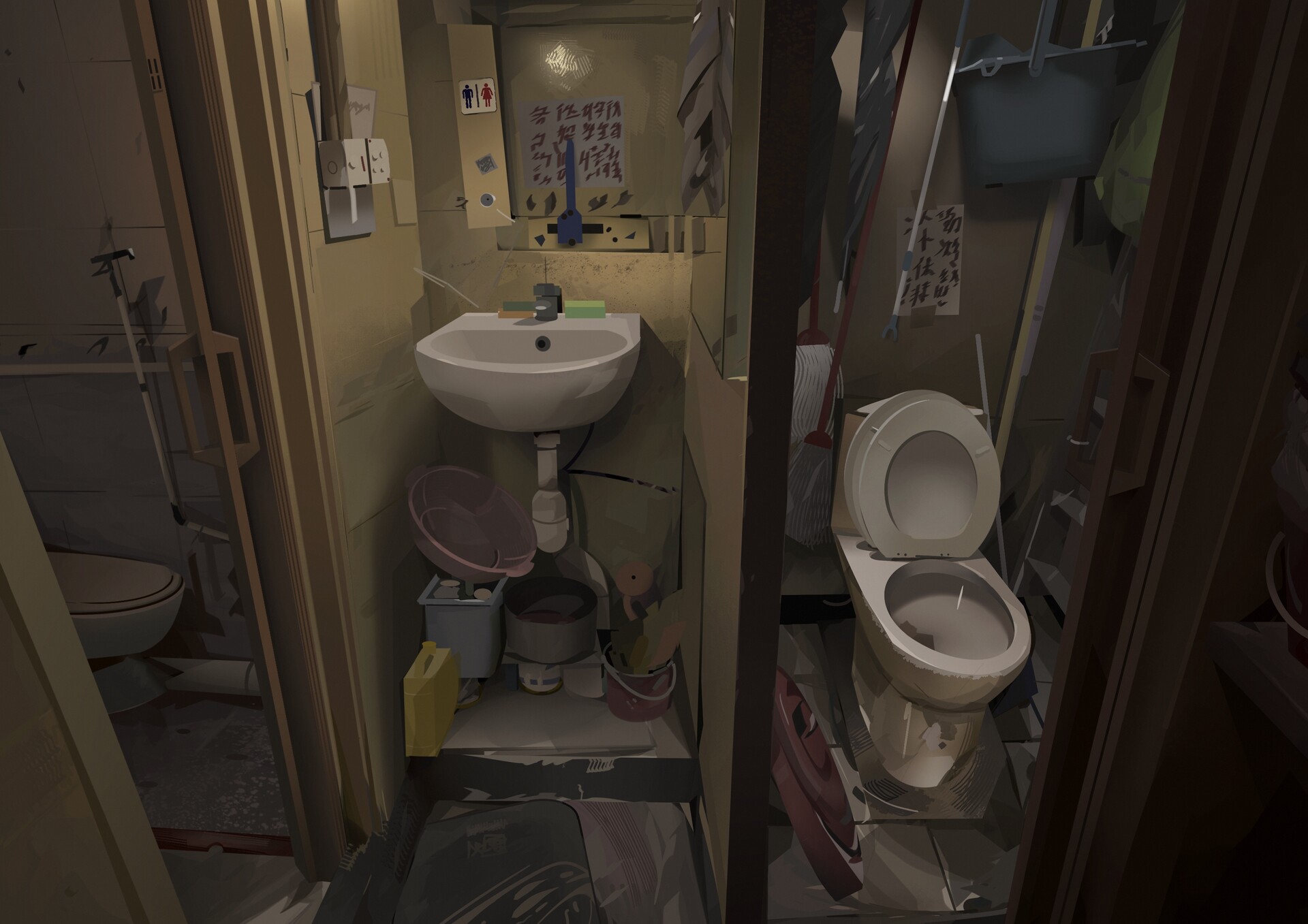 ArtStation - Washroom