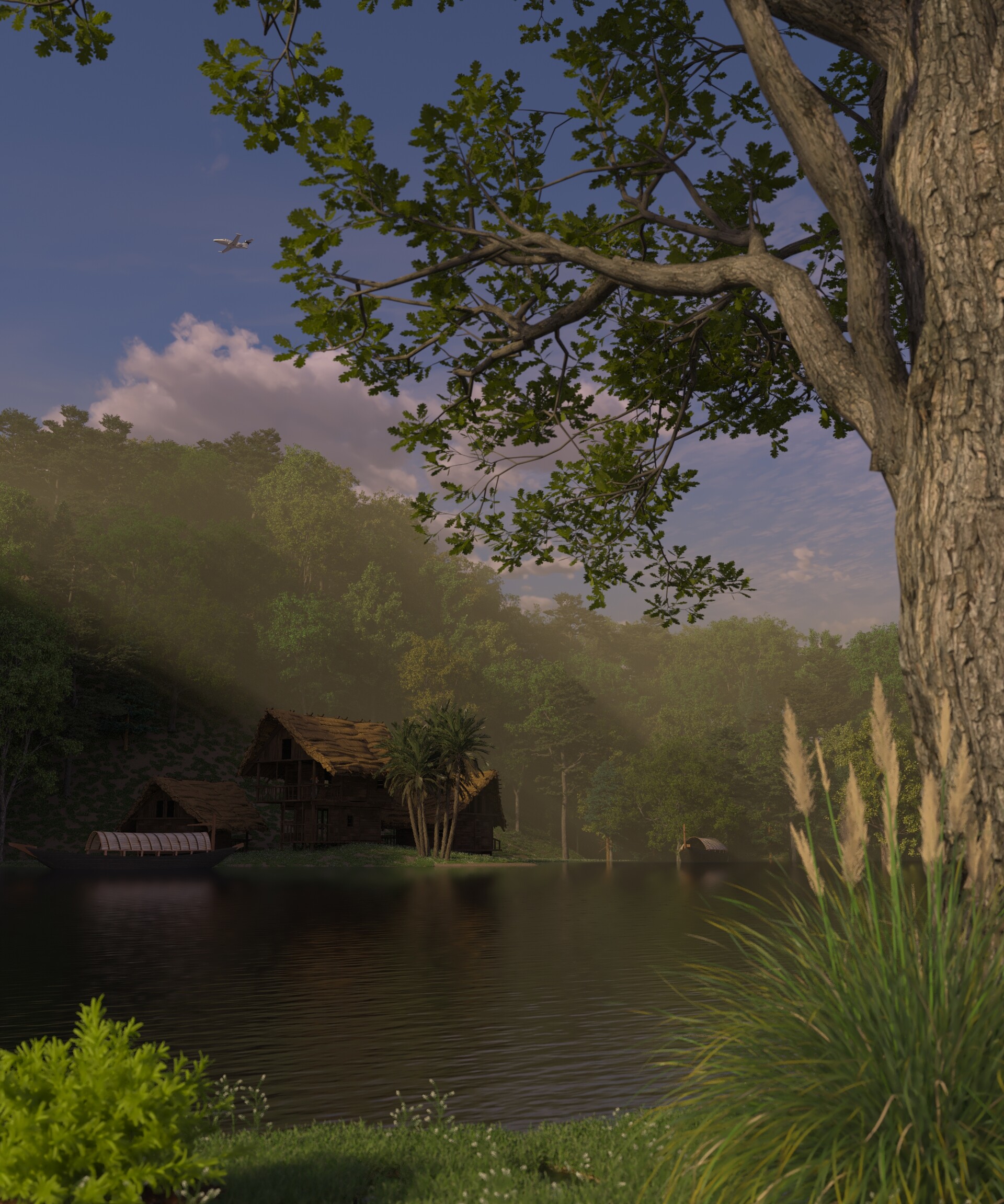 ArtStation - landscape_3ds max 22_scatter