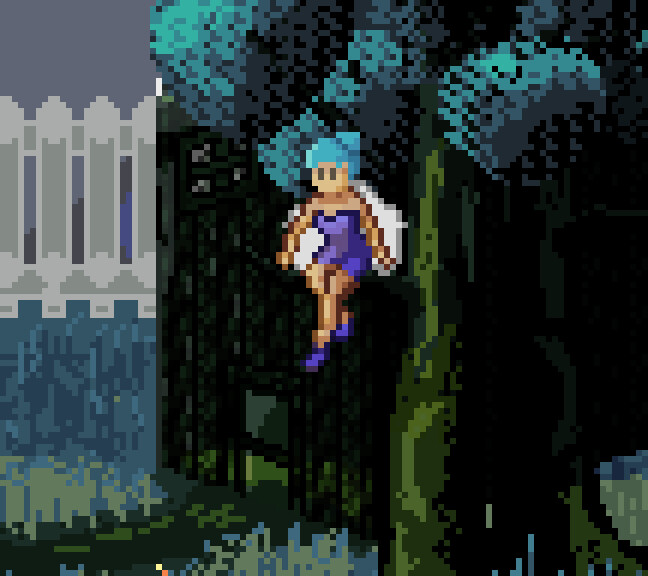 Burak Tural "PixelCunga" - Pixie on a Tree