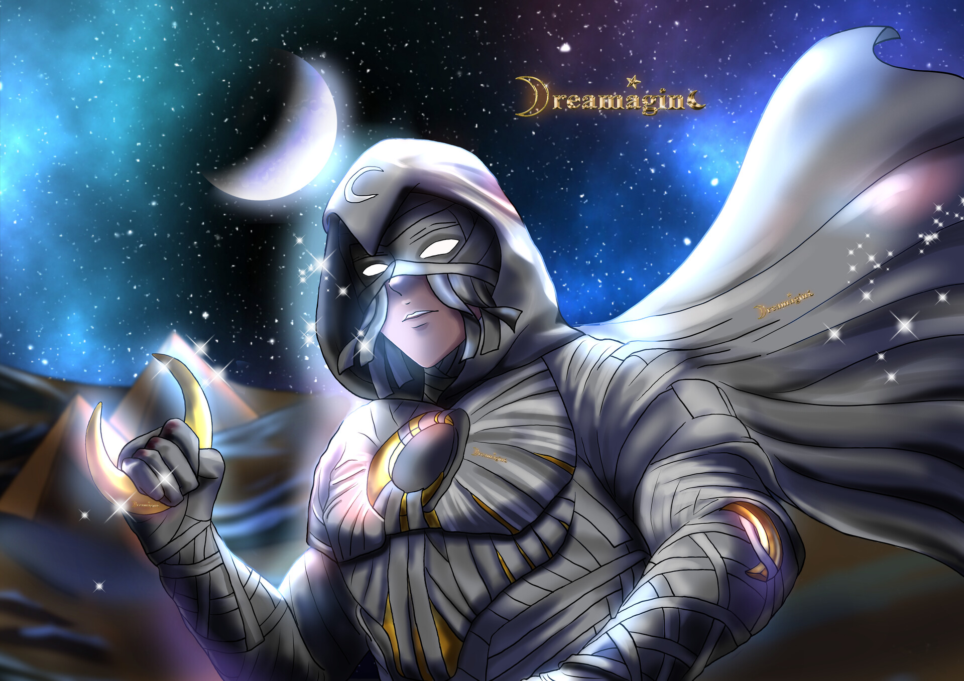 ArtStation - Moon Knight Fan Art