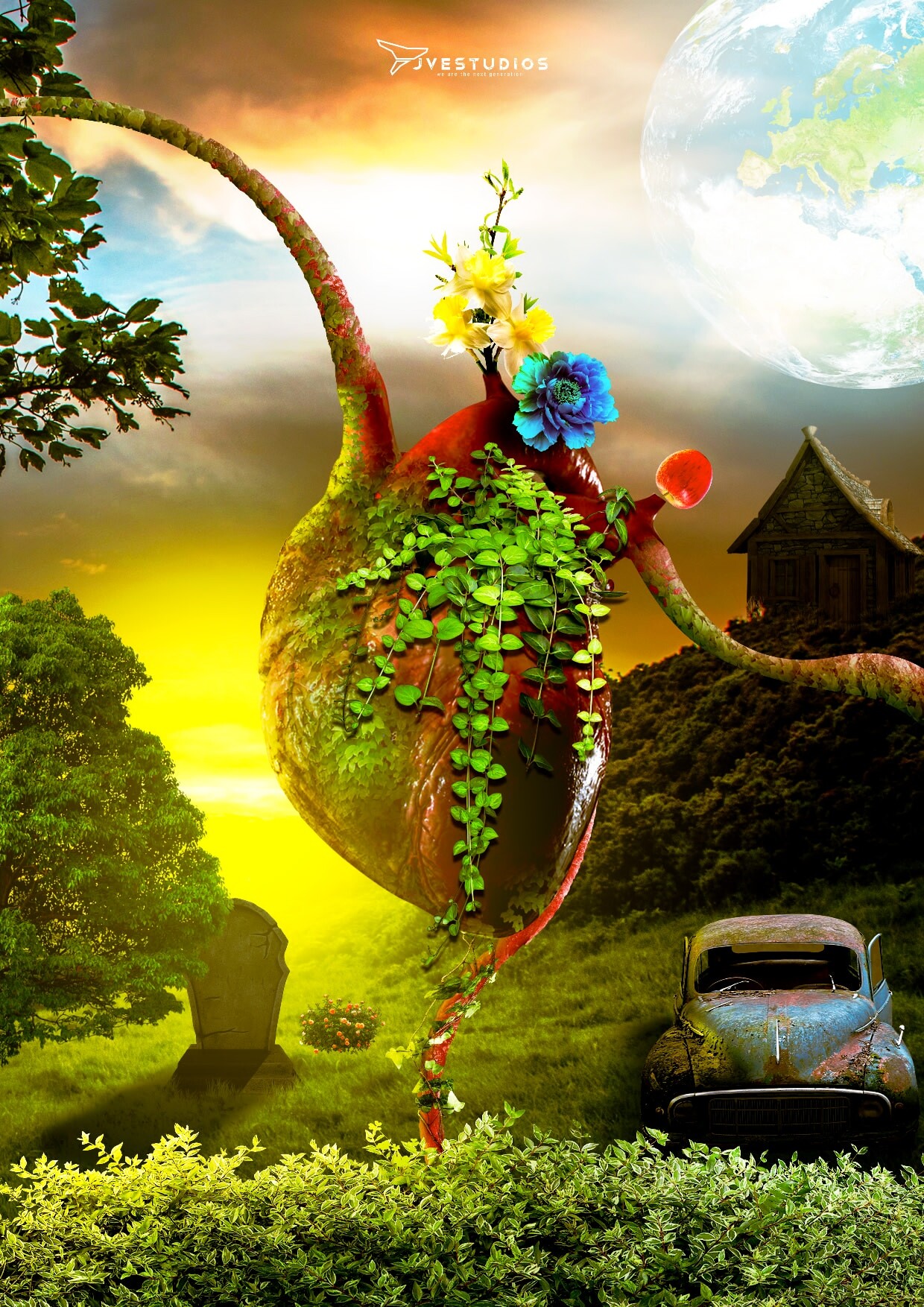 ArtStation - Heart Nature