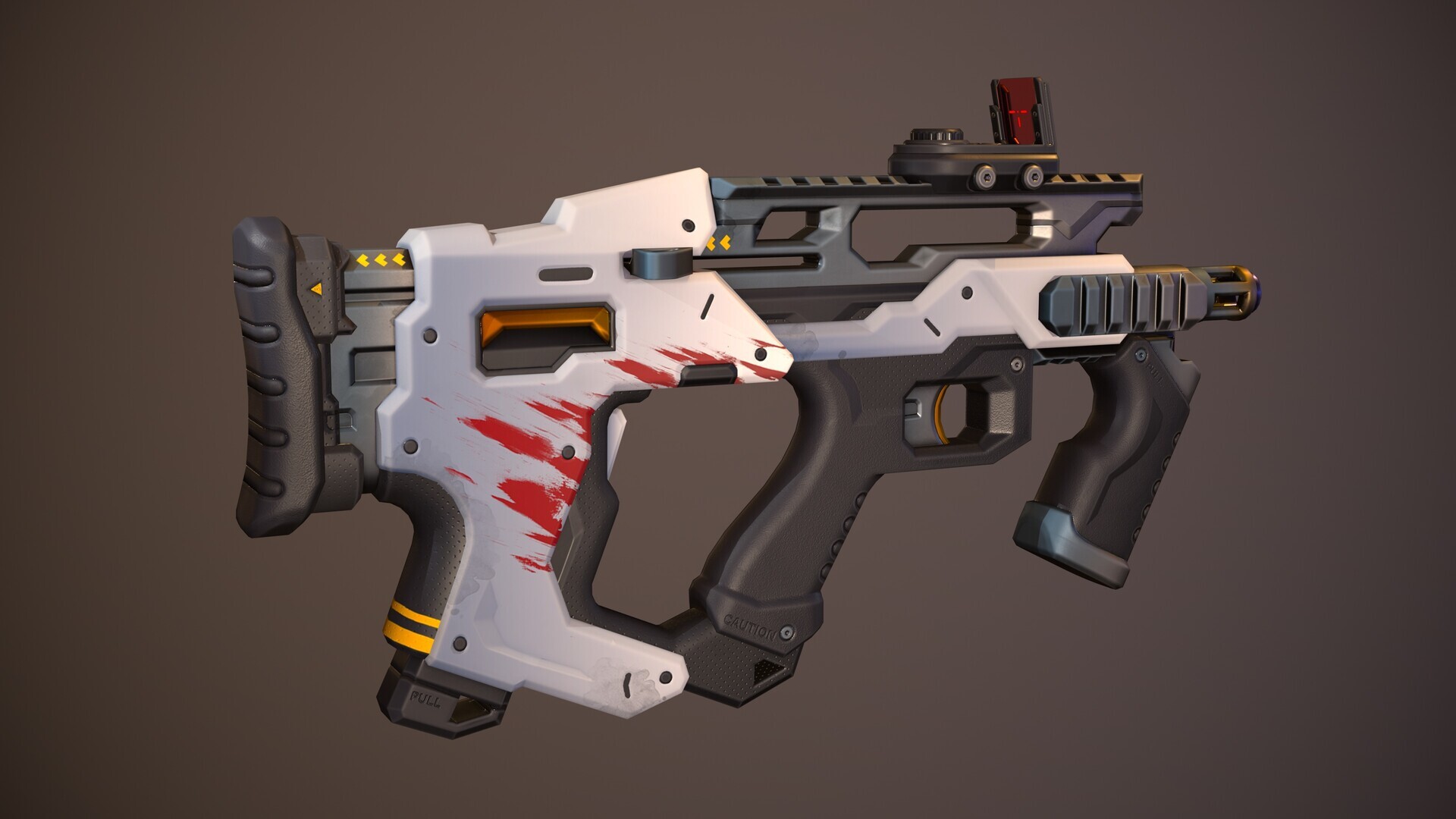 ArtStation - Stylized gun