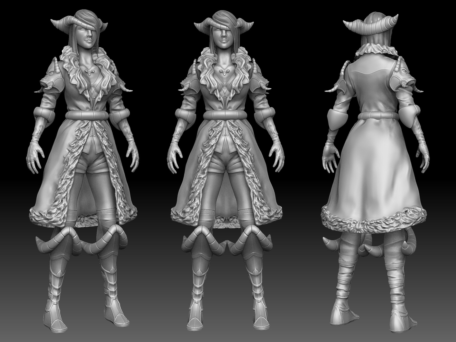 Dias Leong - Monster blade prototype character