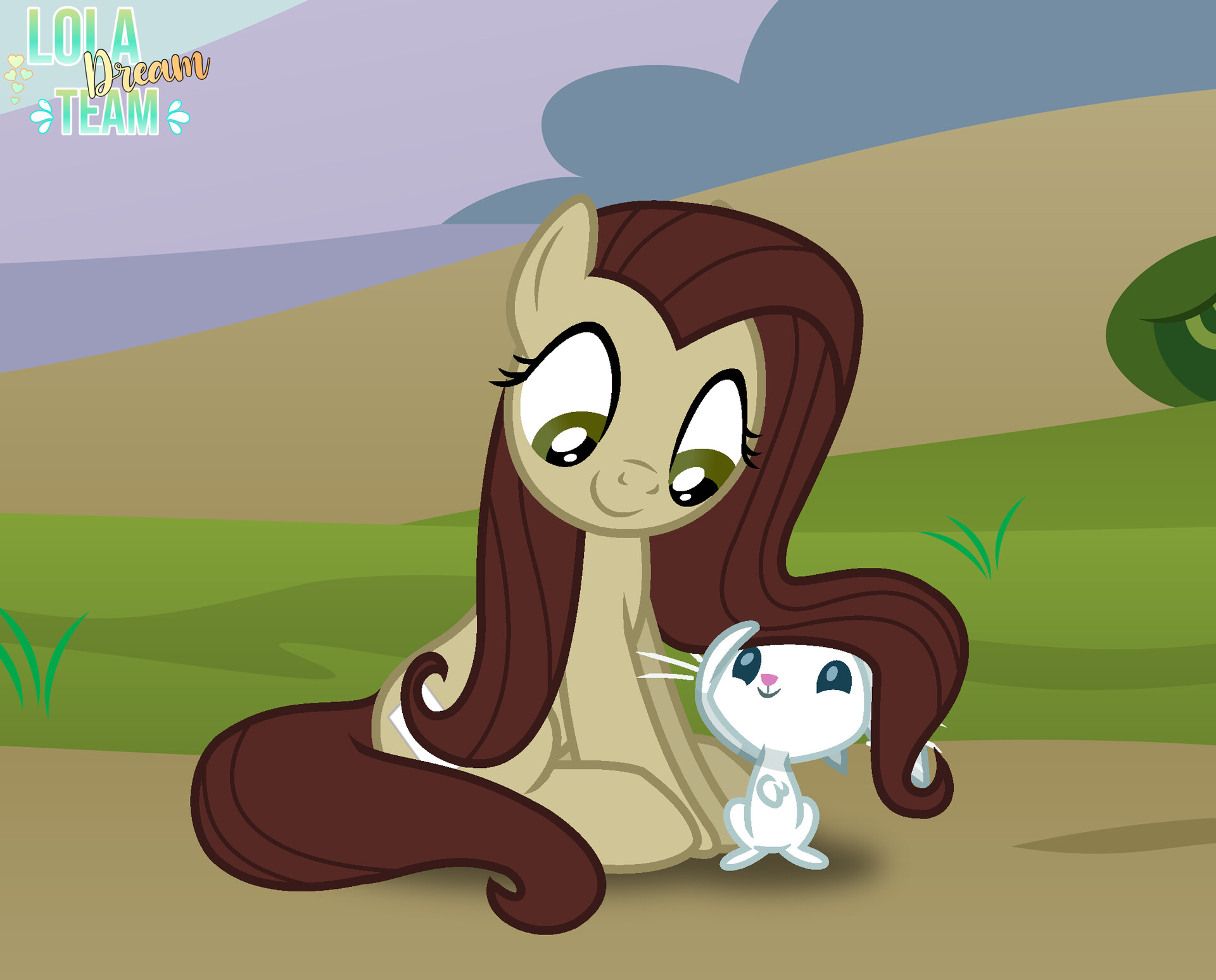 ArtStation - Flutter Dust and a bunny