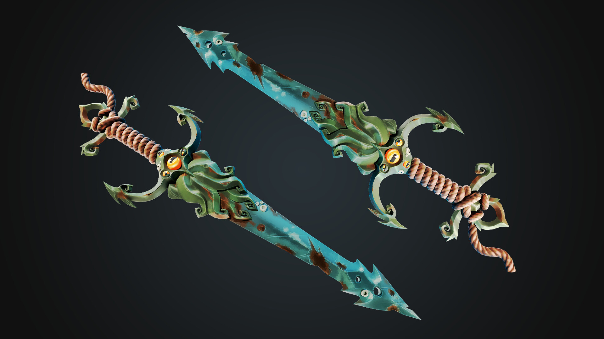 Michele Marchionni - Cthulhu Sword - Stylized Fantasy Sword