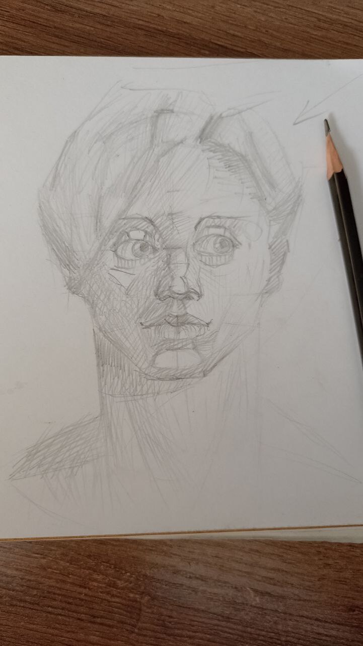 ArtStation - Made up face