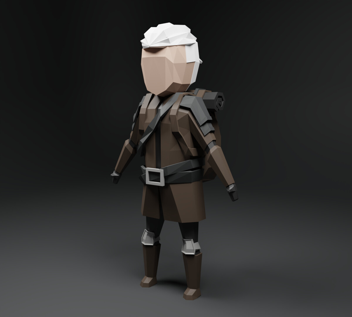 ArtStation - Low Poly Stylized Character