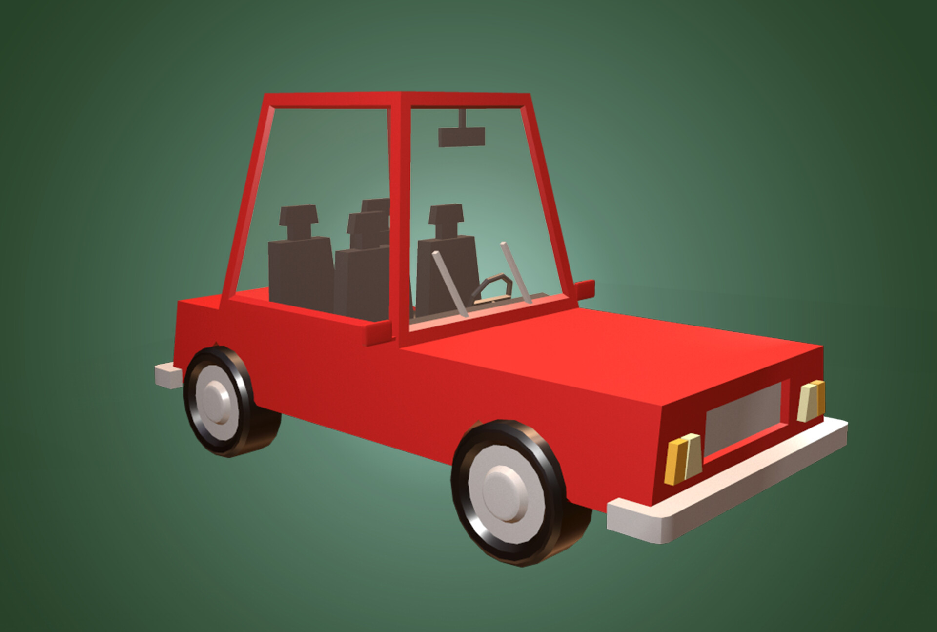 ArtStation - RED_CAR