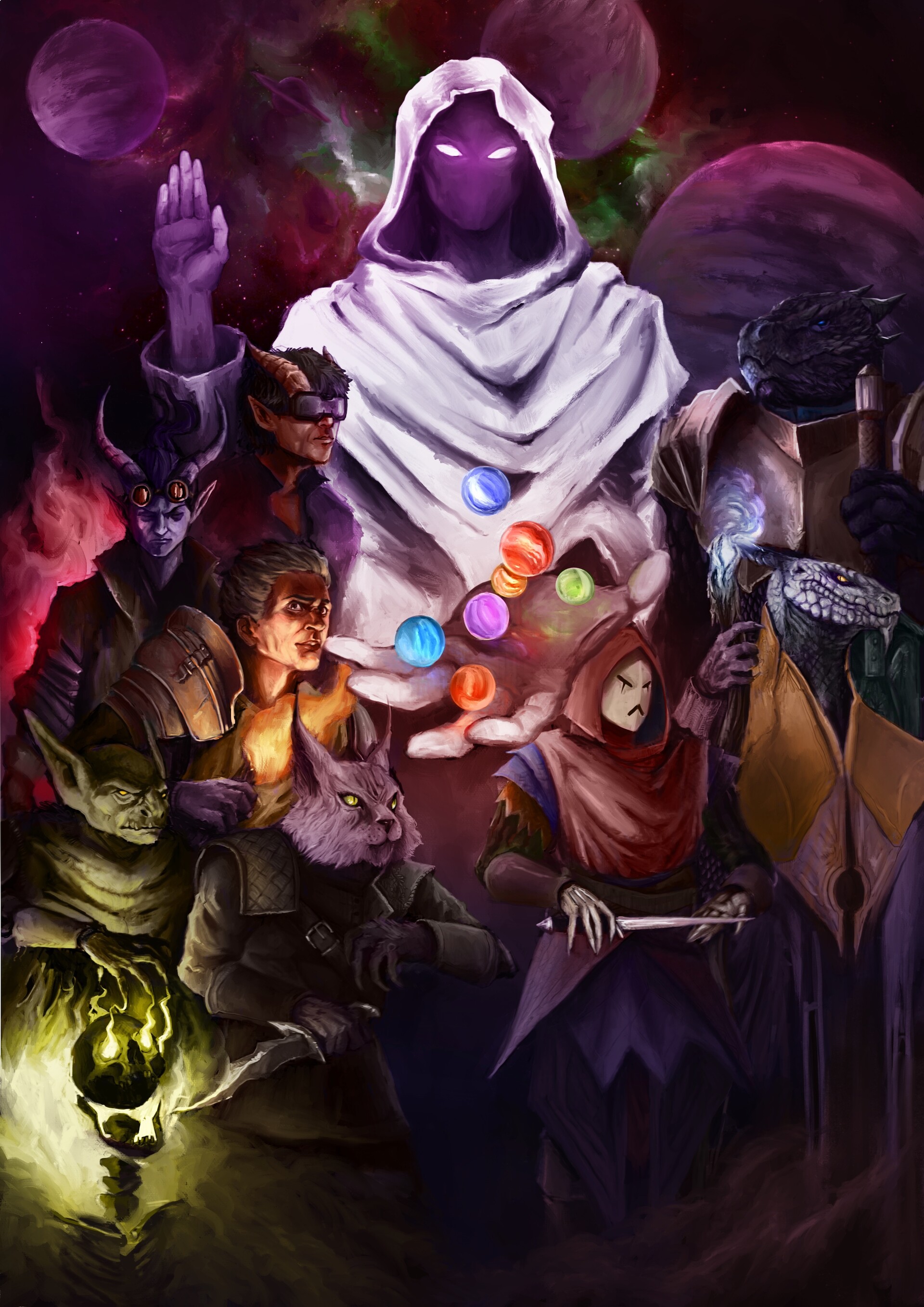 ArtStation - DnD party