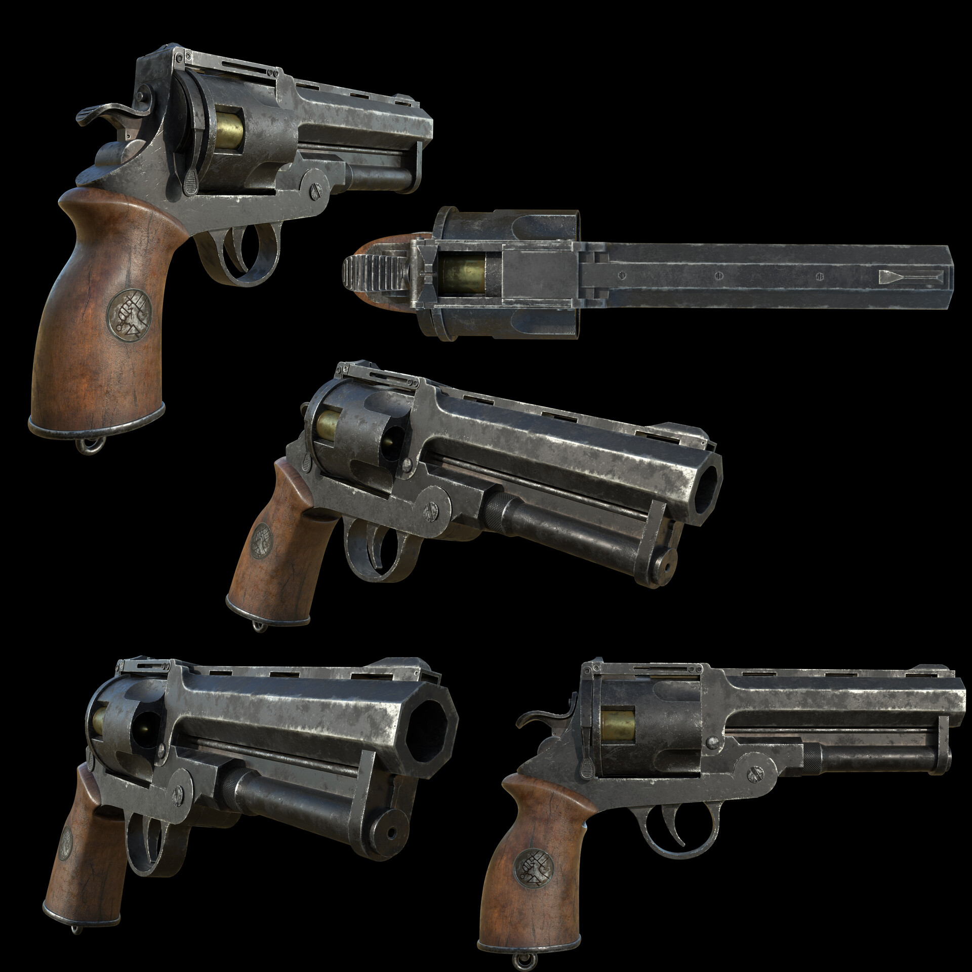 ArtStation - Hellboy Gun