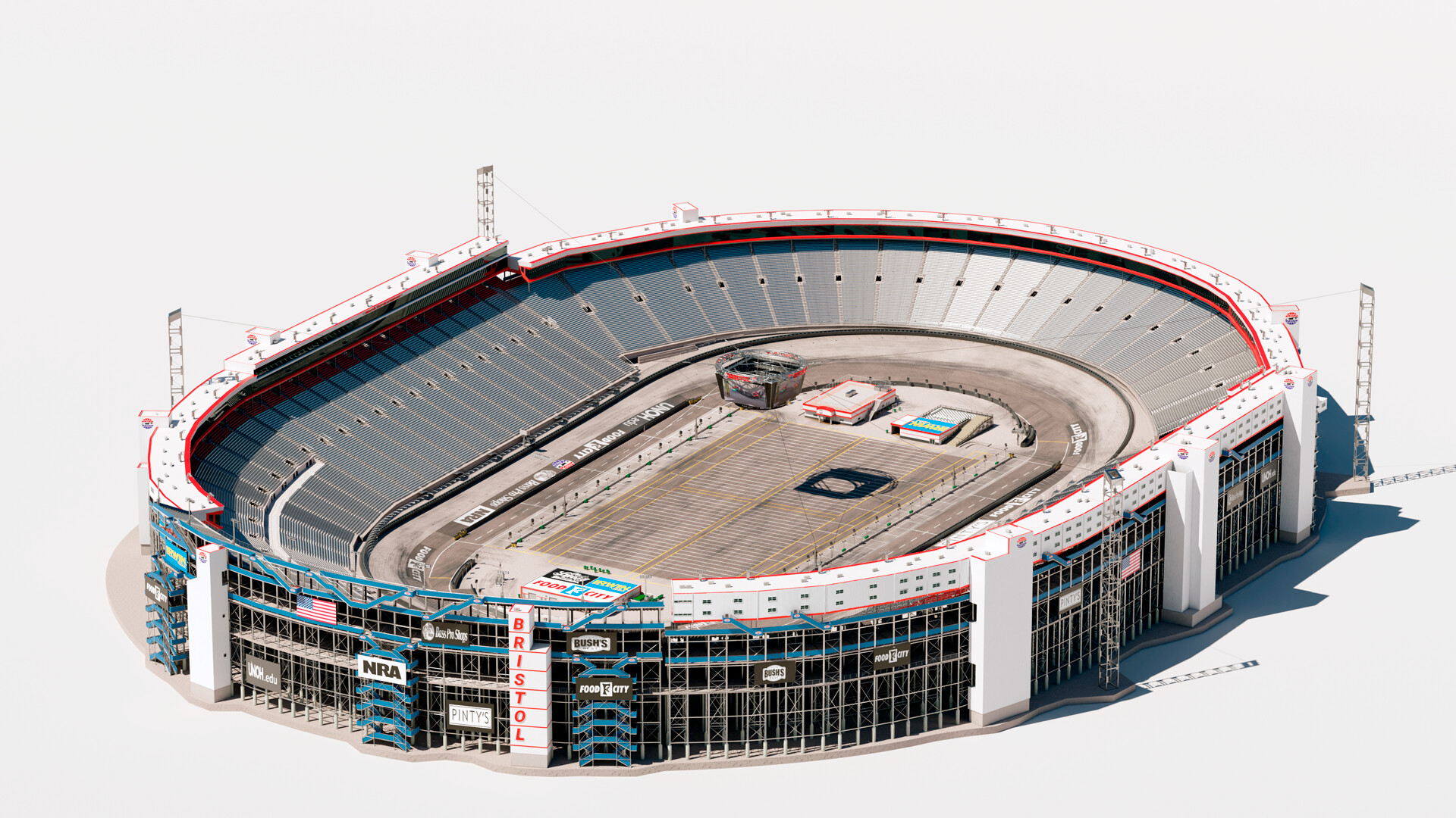 ArtStation - NASCAR Speedway