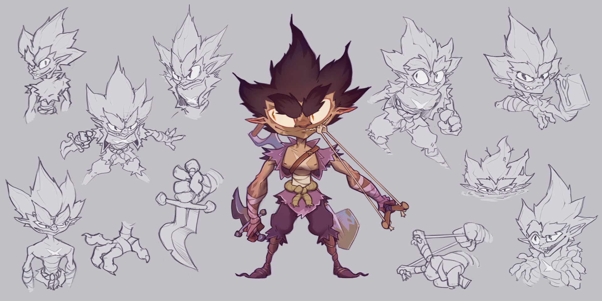 ArtStation - Crotal - Personal DnD Character Design