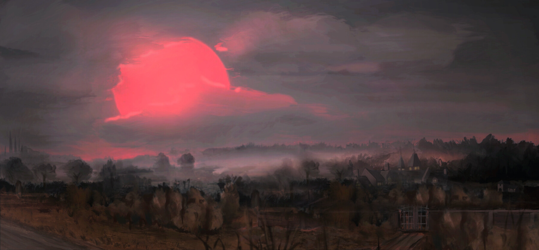 ArtStation - Red Sun