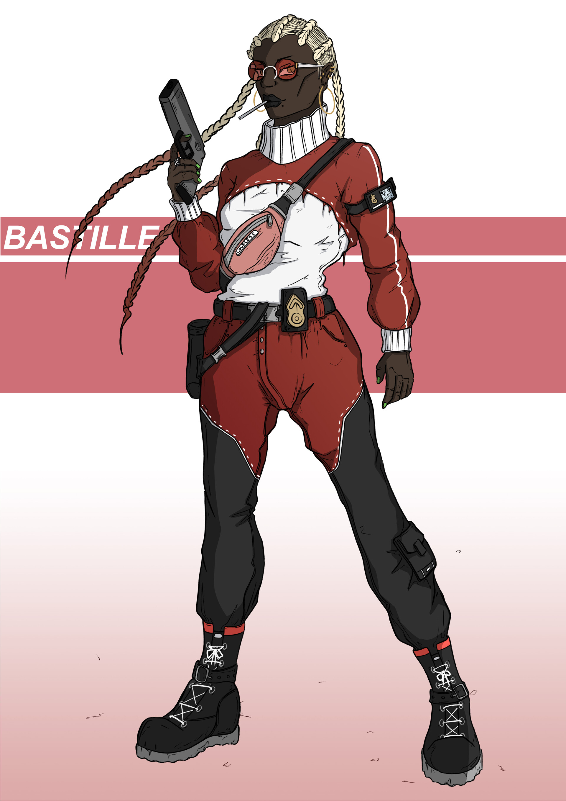 ArtStation - Visual Novel Inspired Character Project