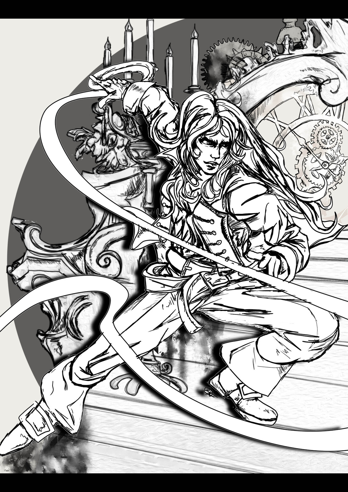 Gordon-Joshua Dance - Richter Belmont-Fan Art 2