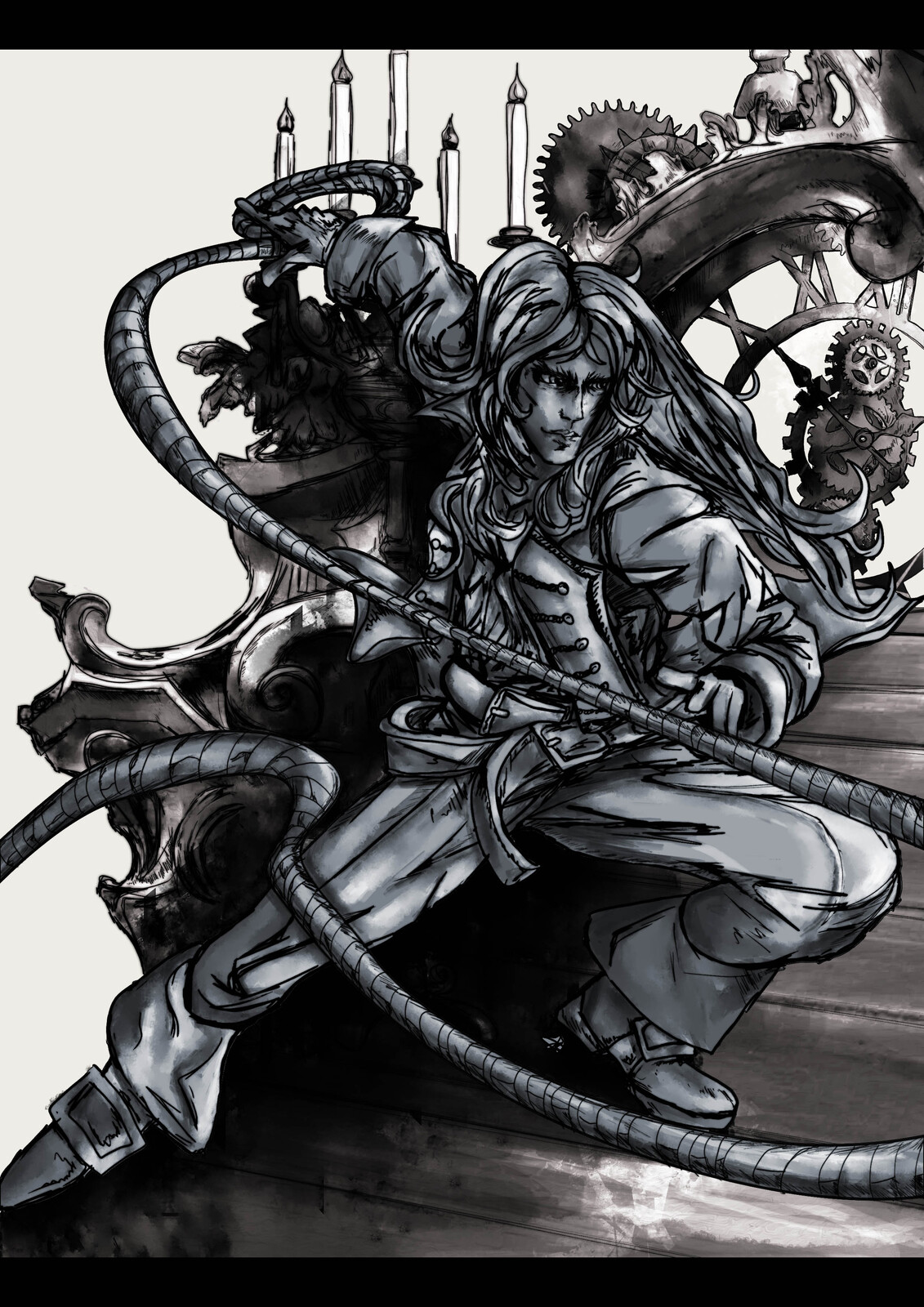 Gordon-Joshua Dance - Richter Belmont-Fan Art 2