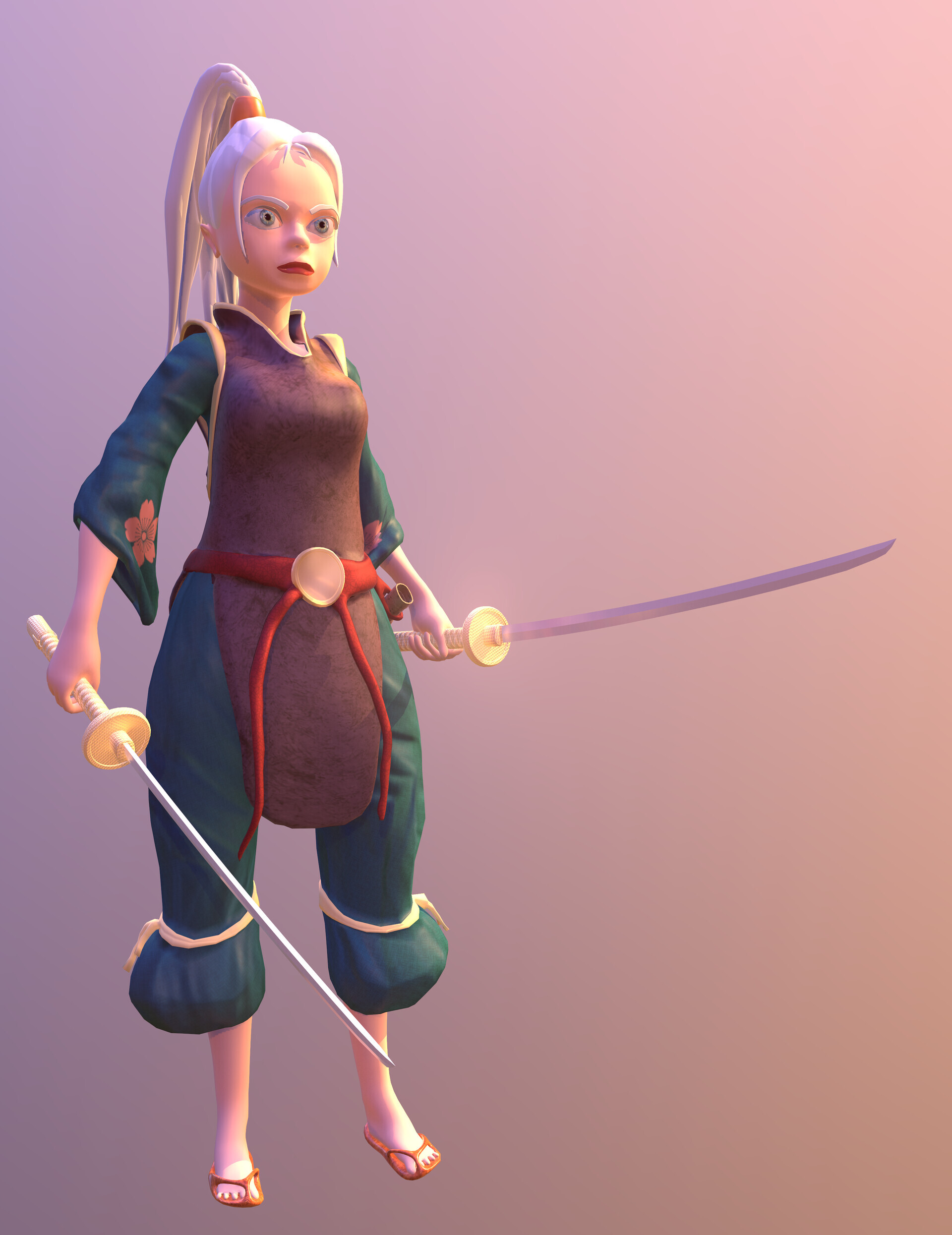 ArtStation - Stylized Nomad Warrior