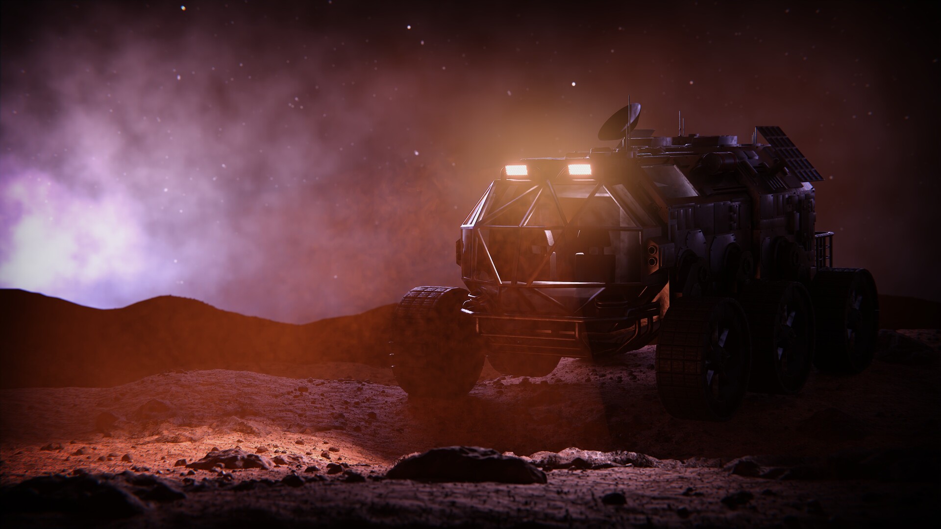 Ryan King - Mars Rover (Blender)