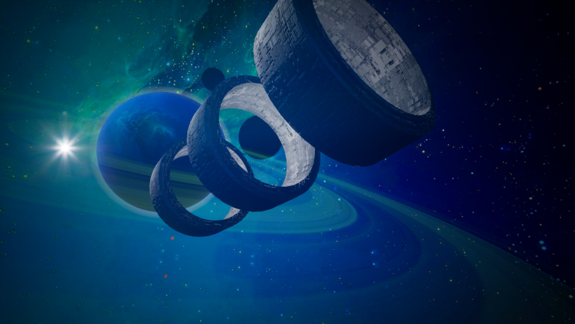 ArtStation - Hringkerfi / Planetary Rings - UE5