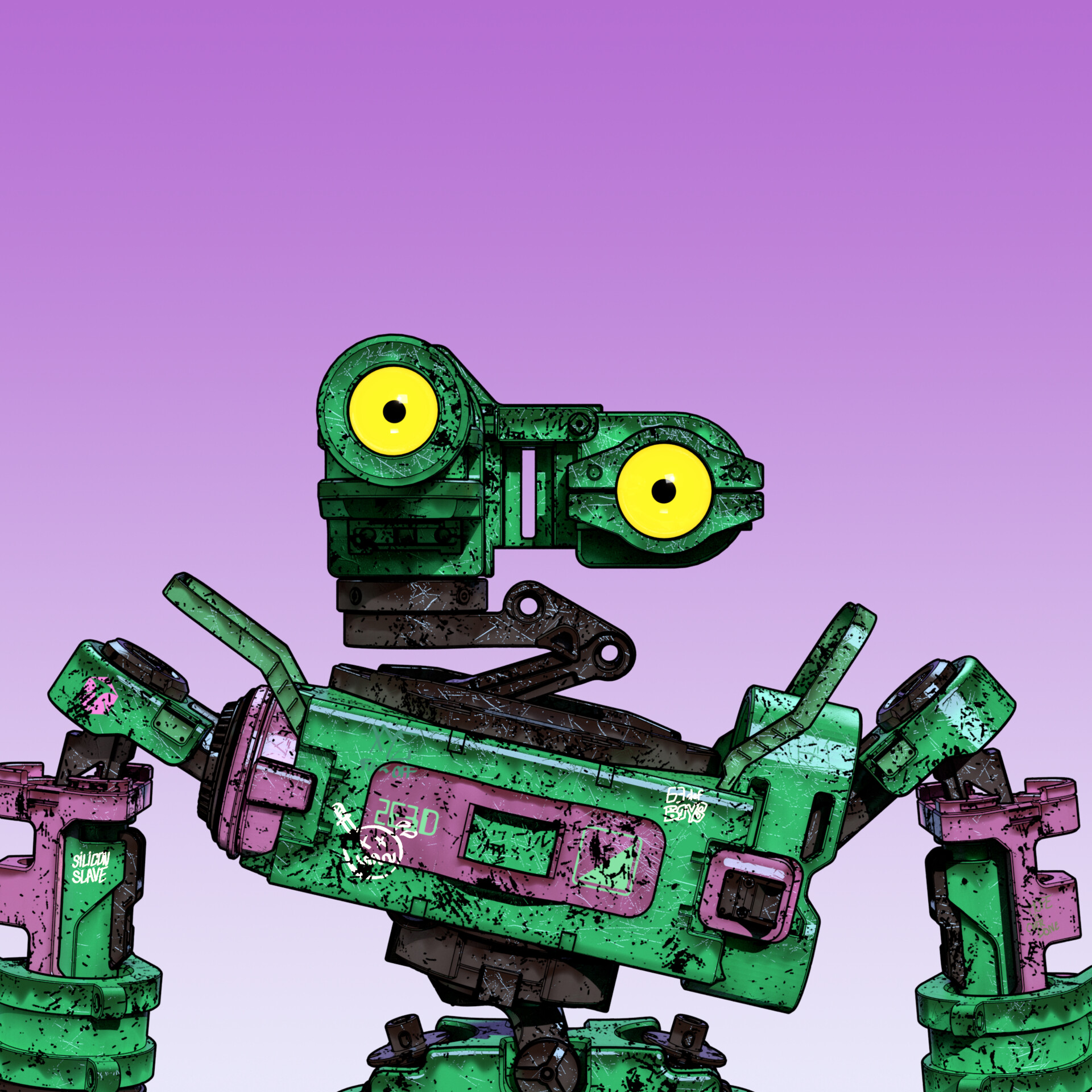 ArtStation - ROBOTOID - Few picks from batch 01