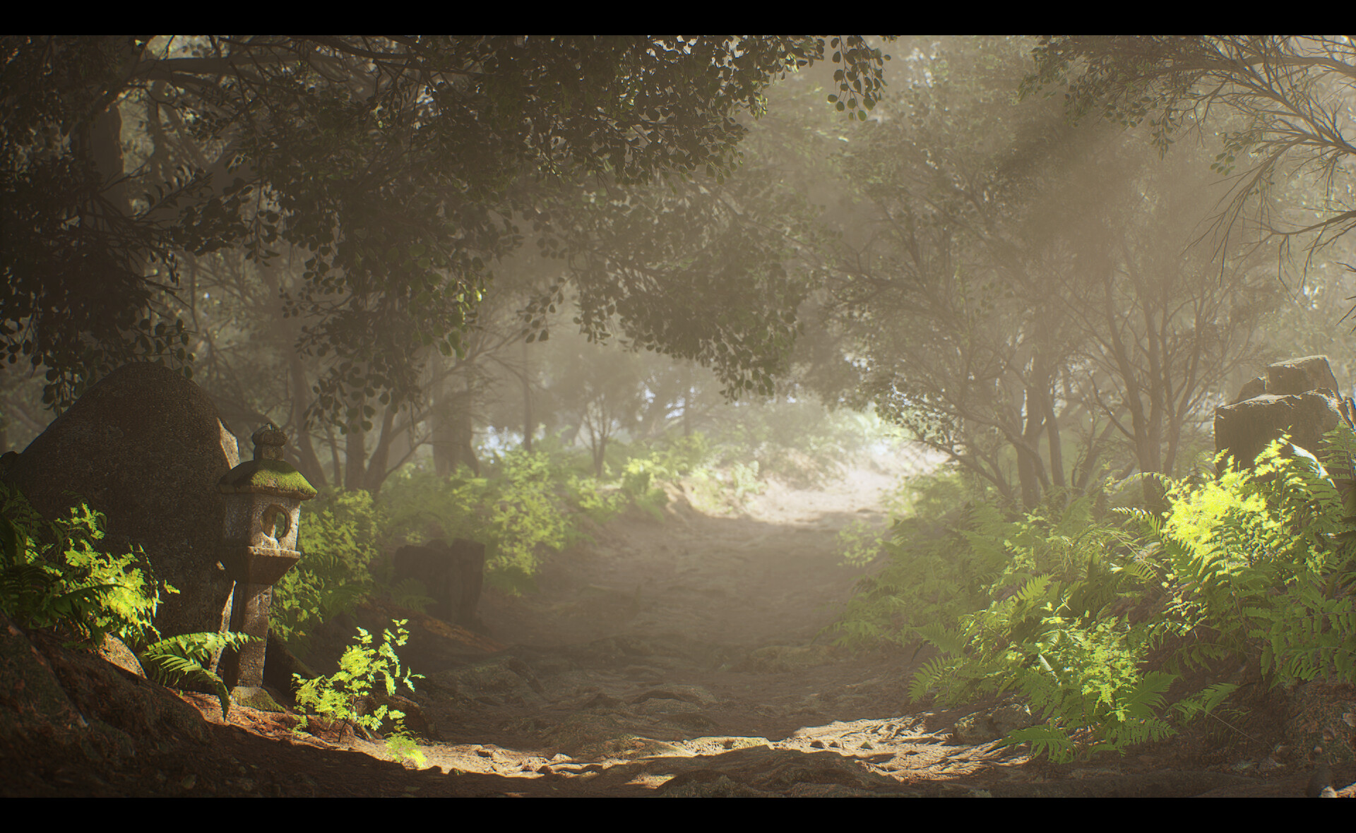ArtStation - Forest path