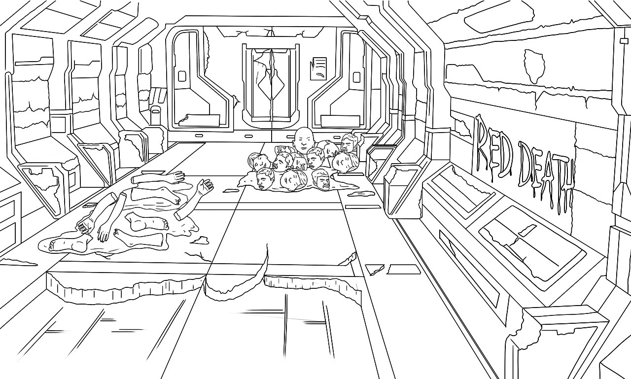 Shubham Mistri - Line art illustrations