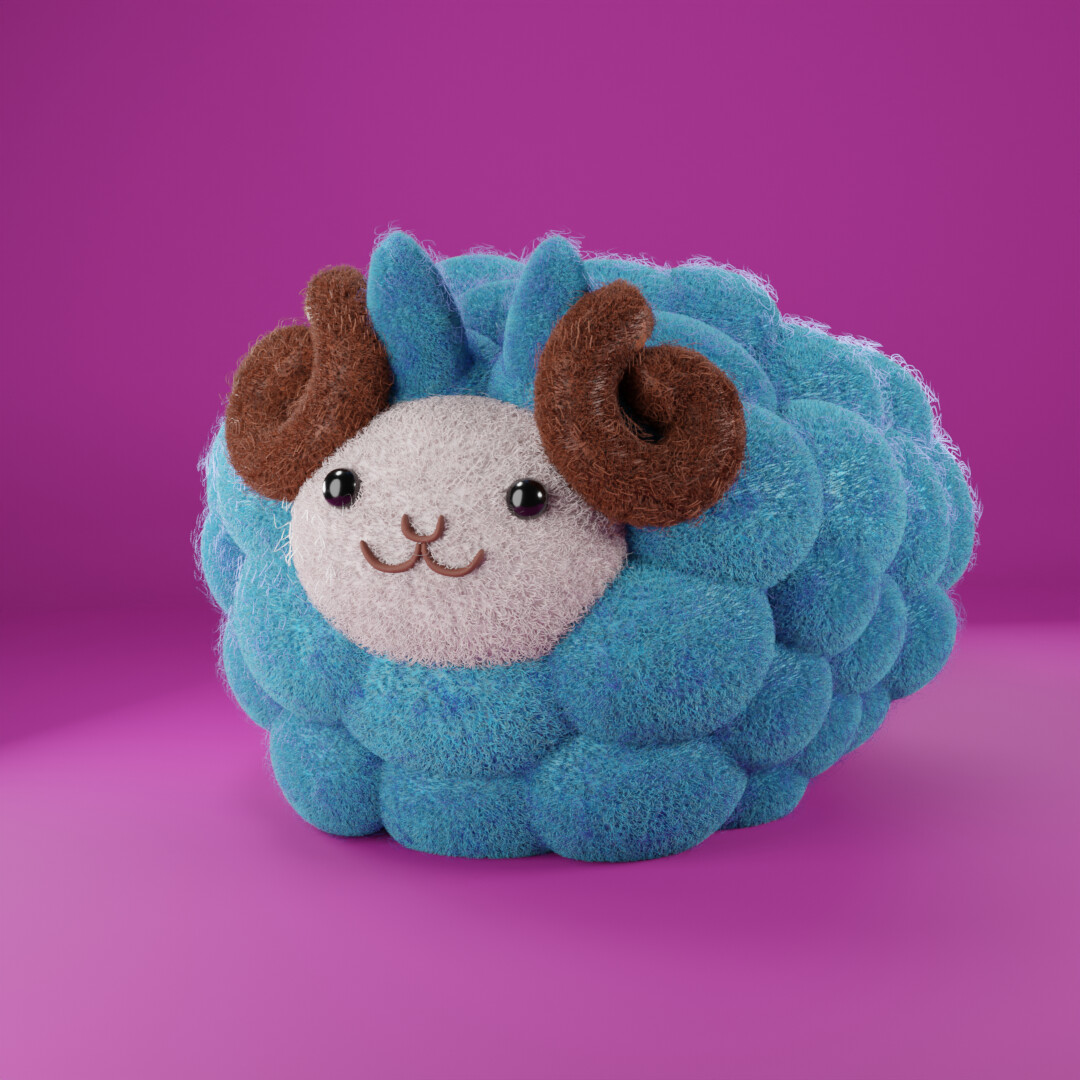 ArtStation - Funny sheep character