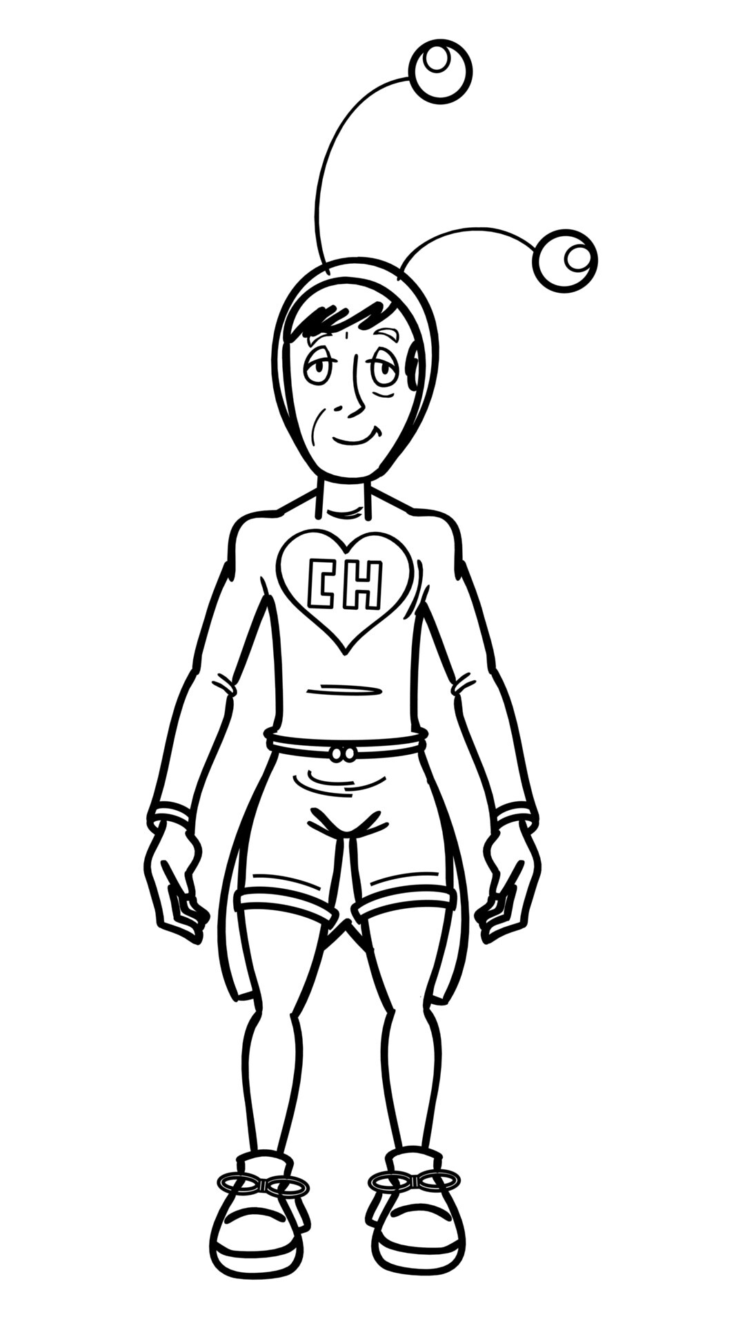 chapulin colorado coloring page