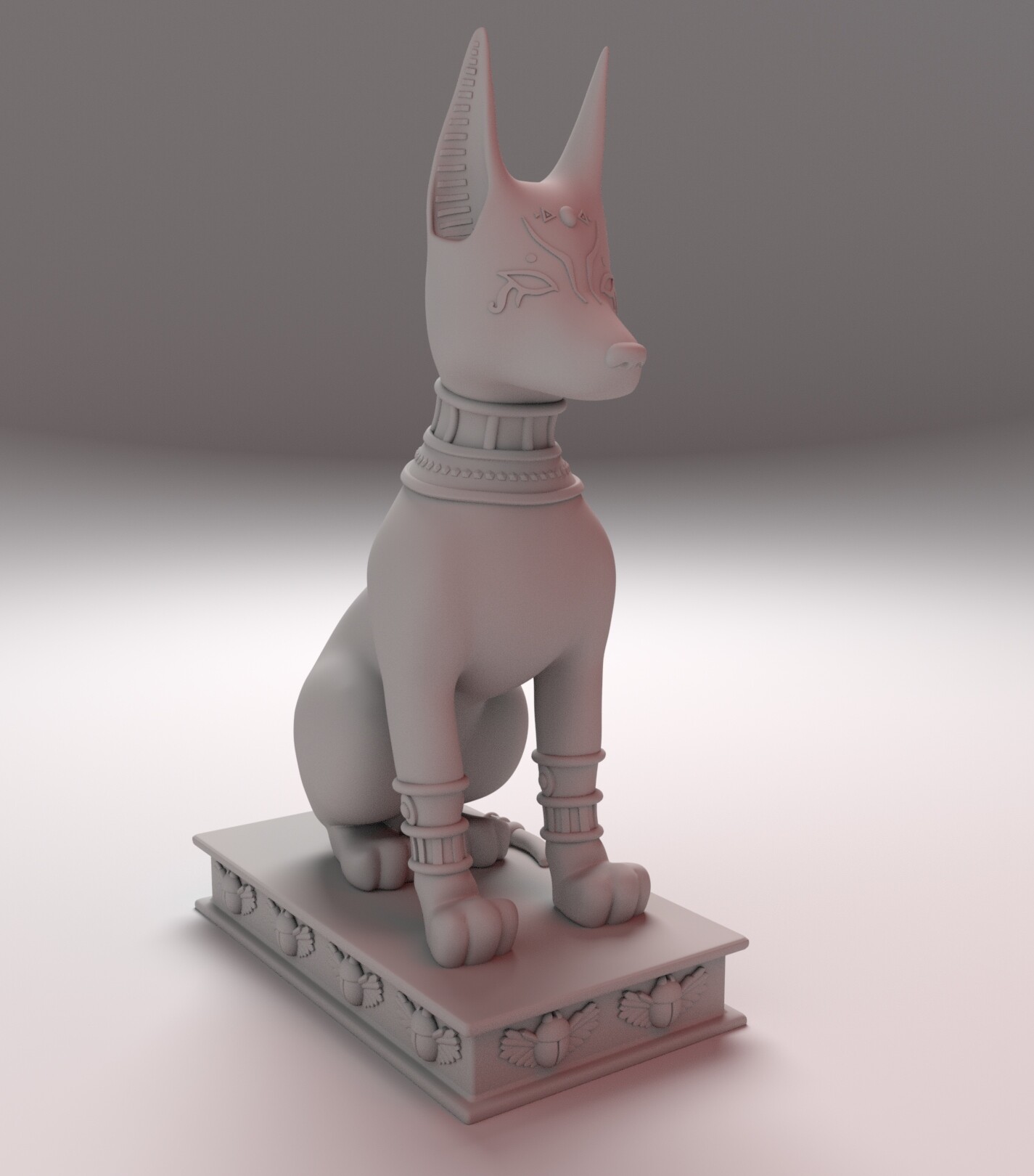 ArtStation - Anubis Statues