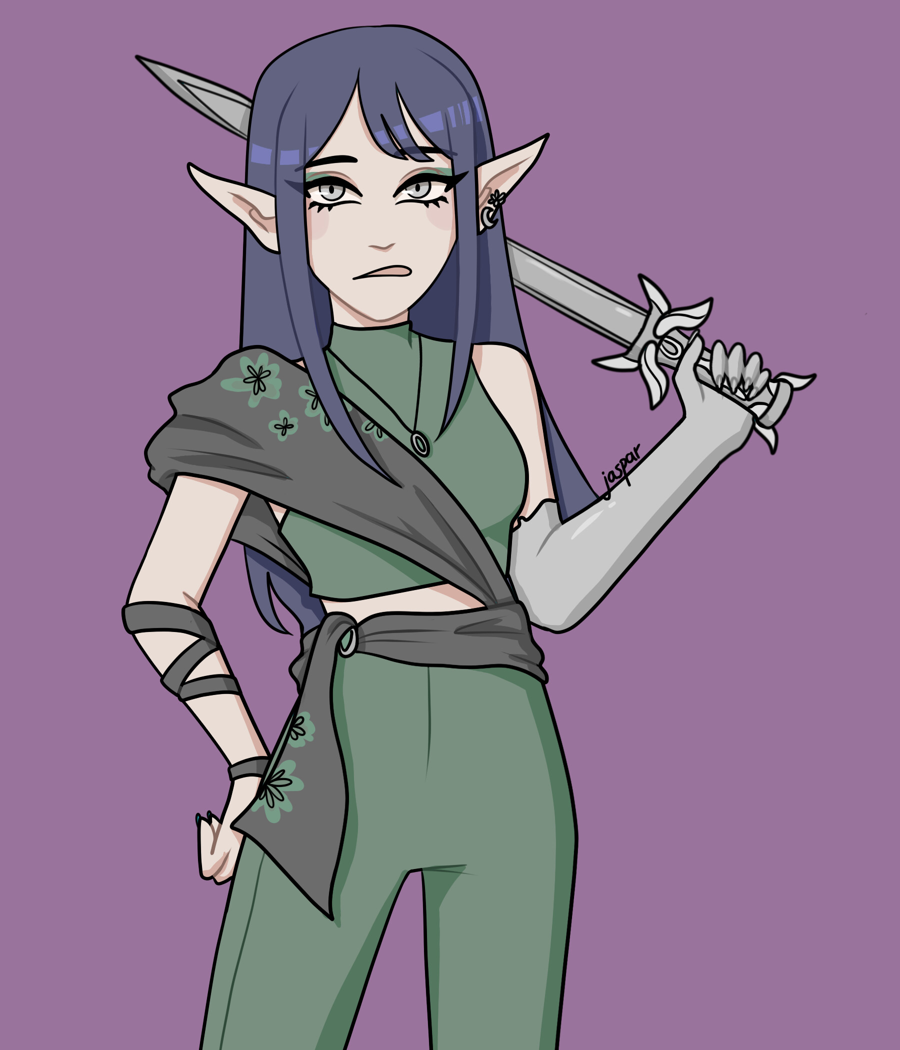 ArtStation - DND character concept art.