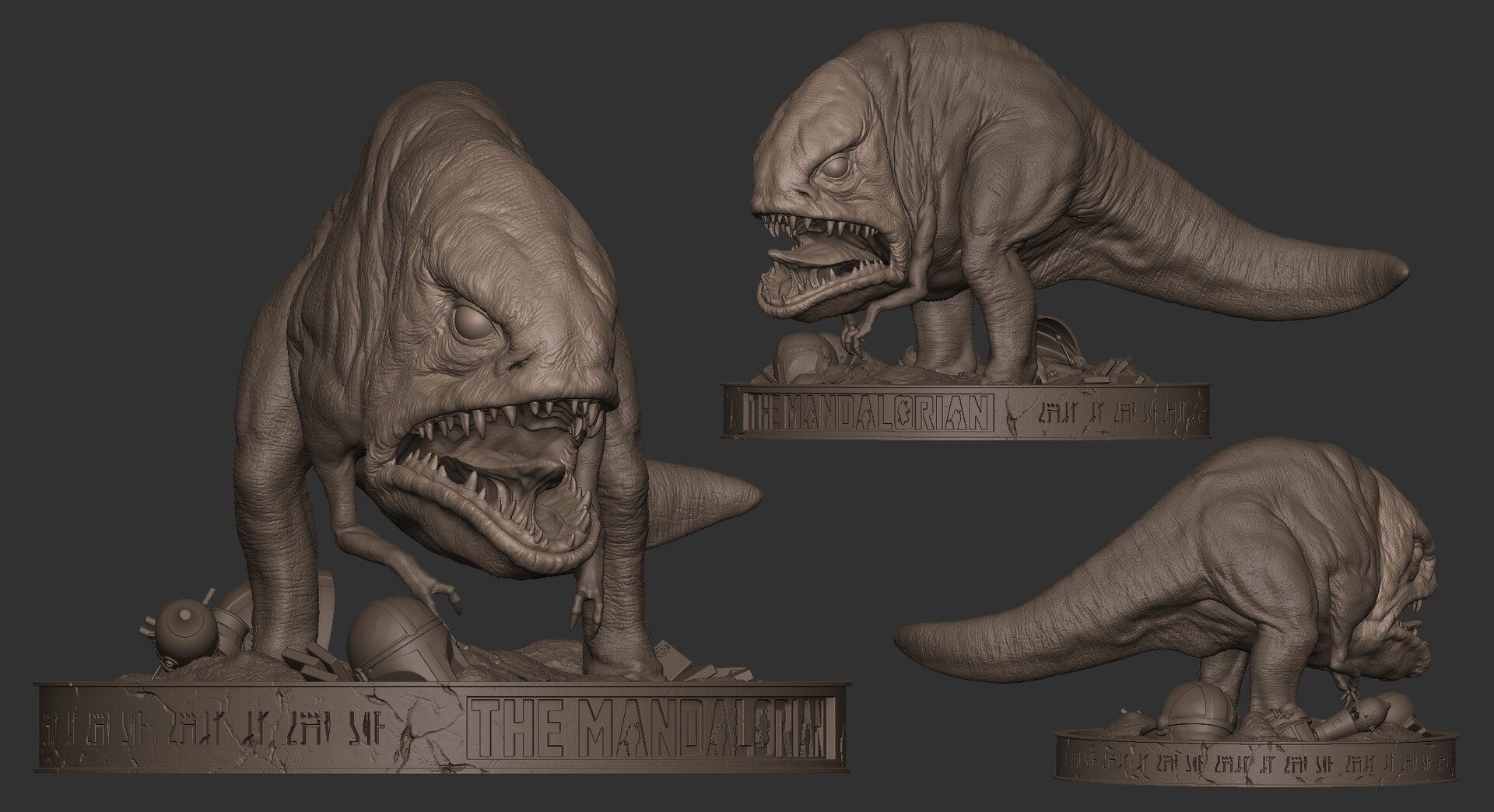 ArtStation - Blurrg - The Mandalorian