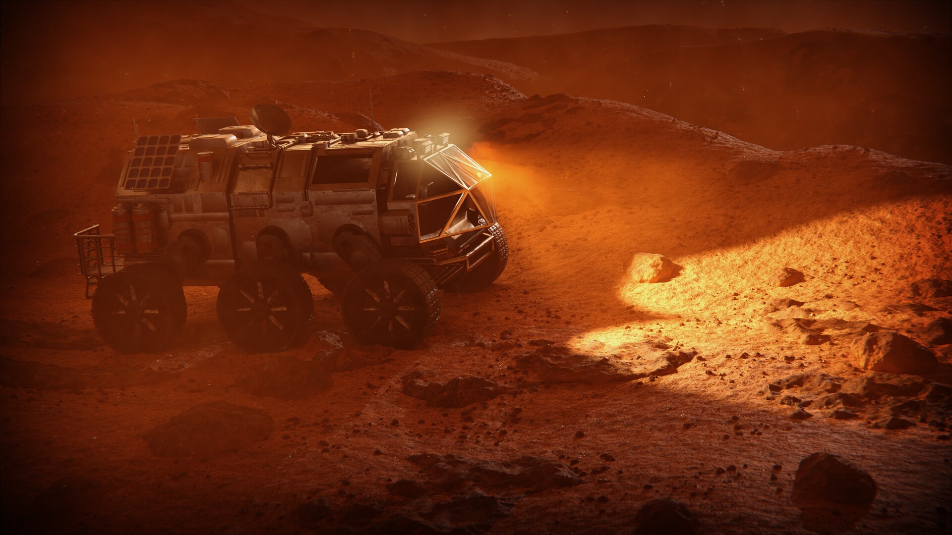 Ryan King - Mars Rover (Blender)