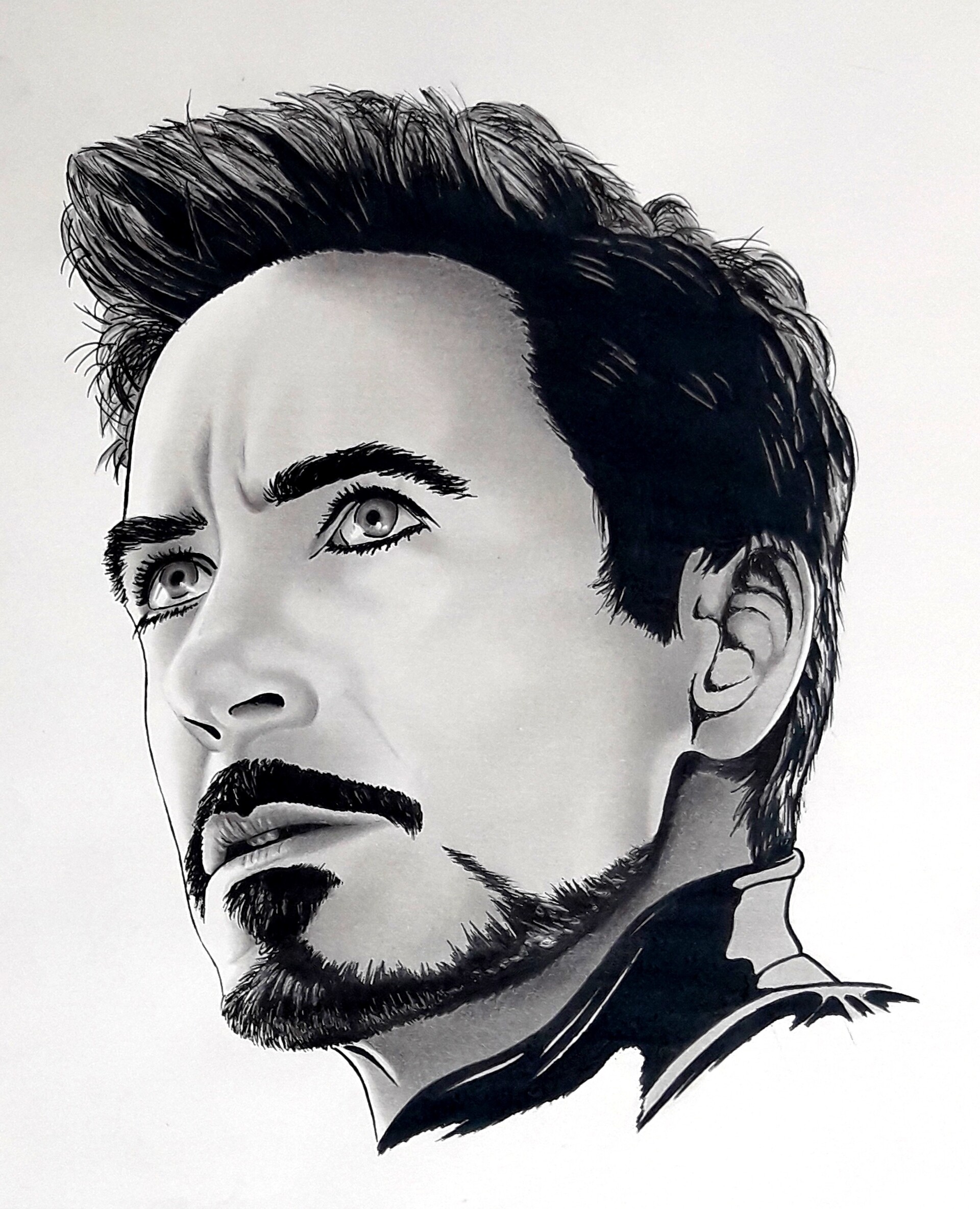 ArtStation - TONY STARK - IRON MAN (Robert Downey Jr)
