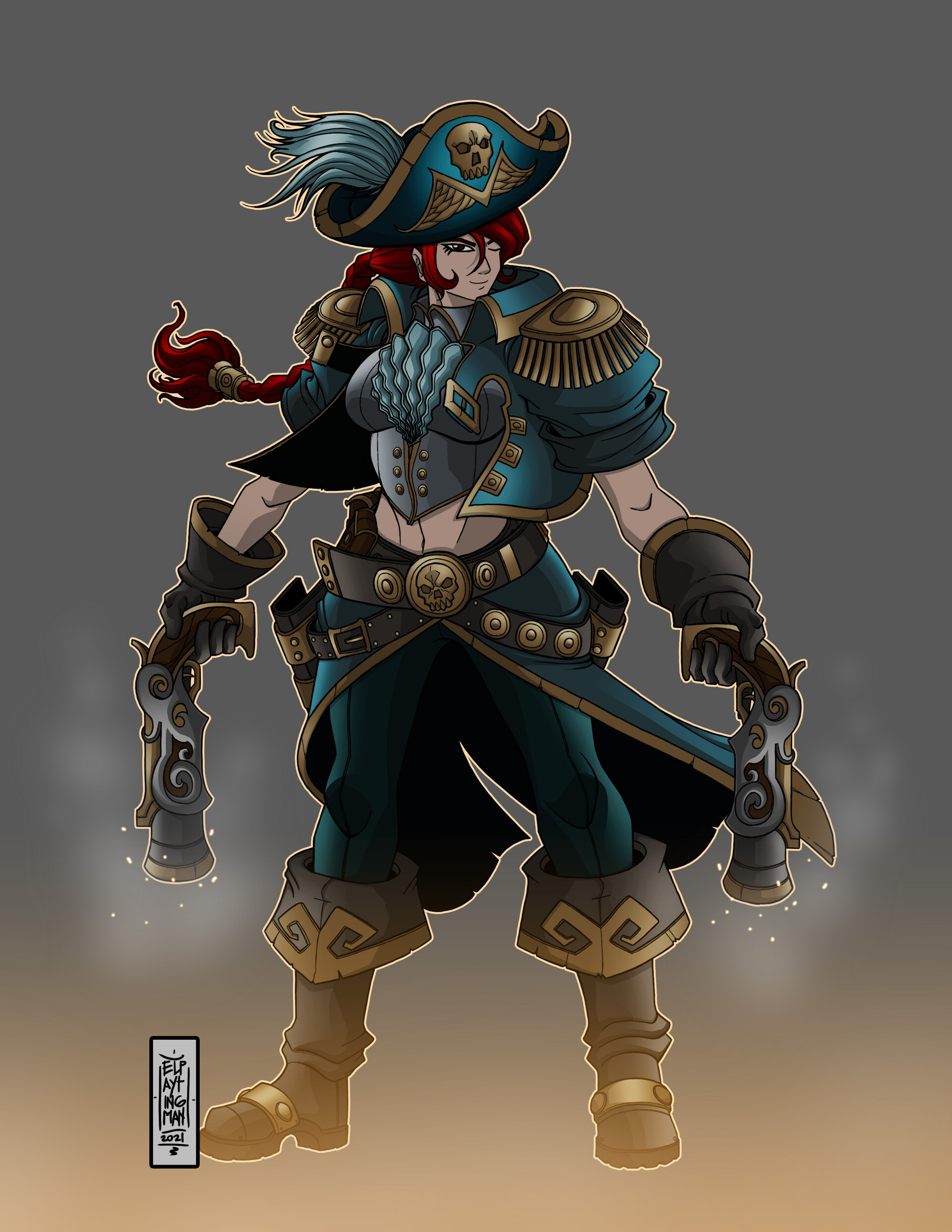 ArtStation - Miss Fortune (League of Legends, Ruined King)