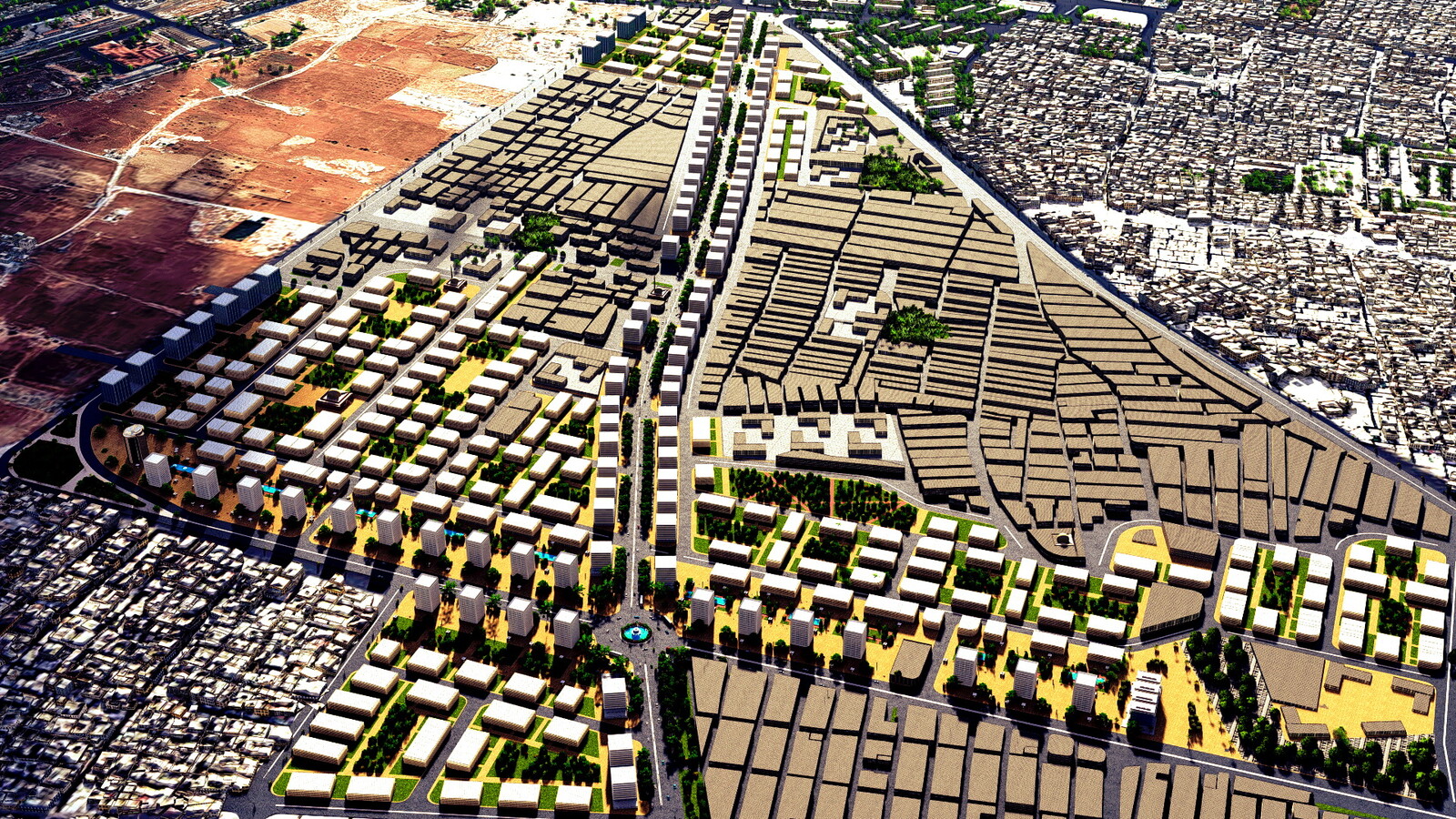 Moaz Khabaity - Urban Development - Yarmouk camp in Damascus City