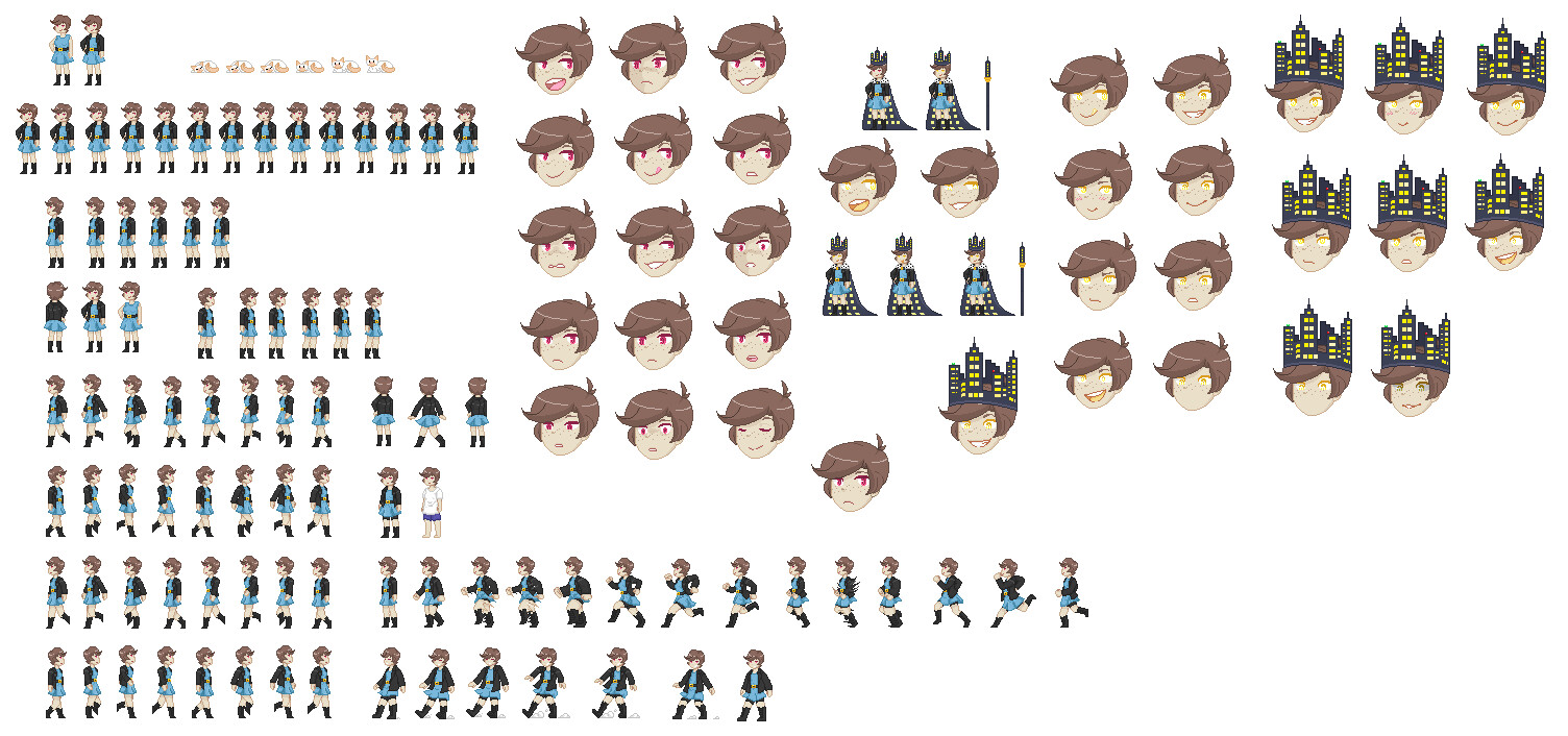 ArtStation - Maggie Sprite Work